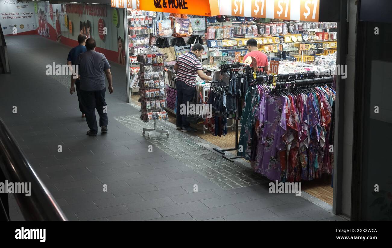 Retail Merchant Orchard Road Singapore at Night Stock Photo - Alamy