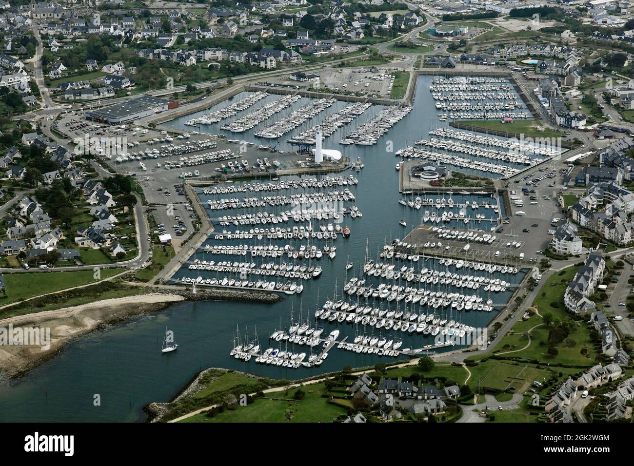FRANCE MORBIHAN (56) HARBOUR OF LE CROUESTY Stock Photo - Alamy