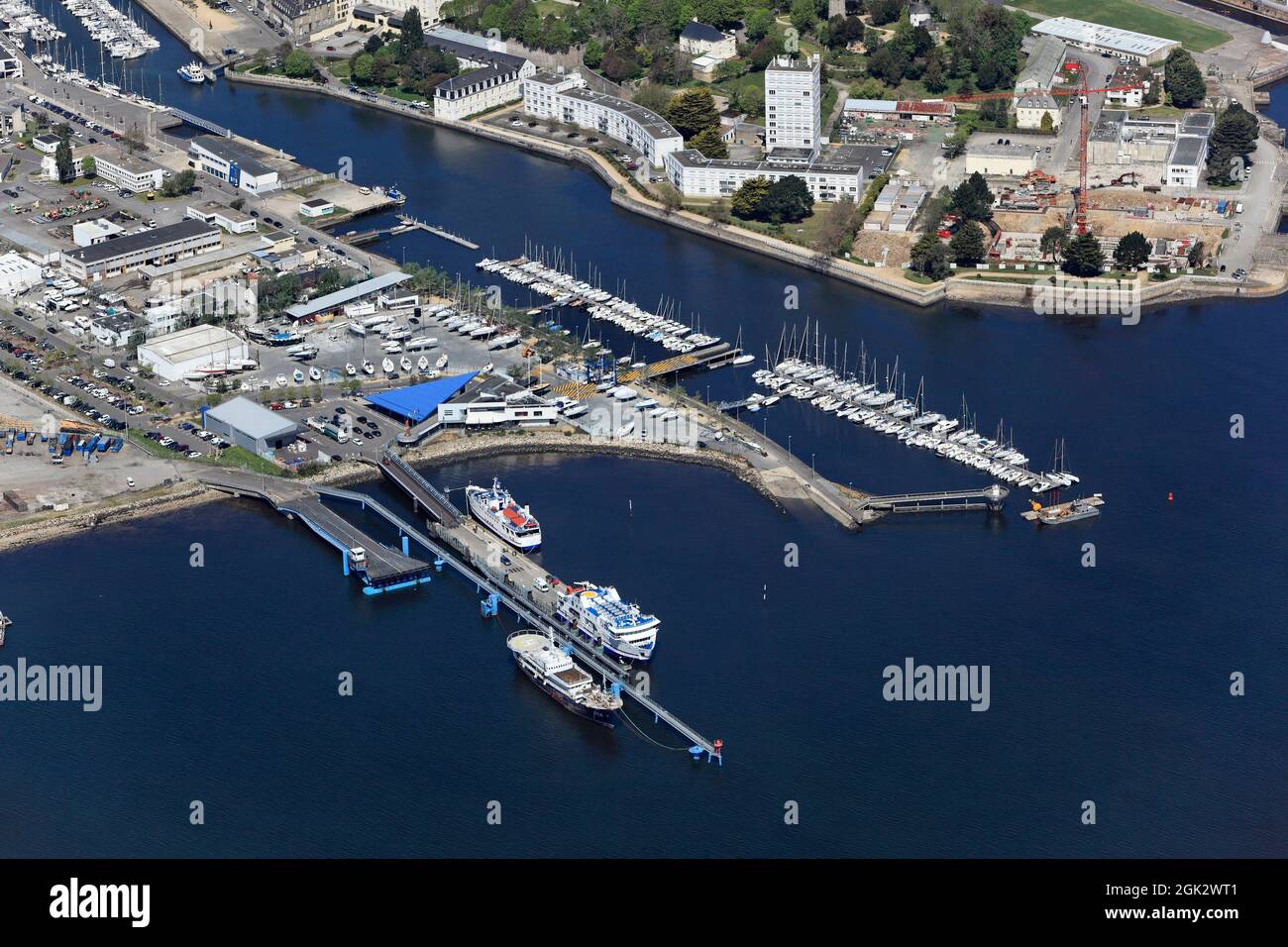 Lorient, france aerial ocean hi-res stock photography and images - Alamy