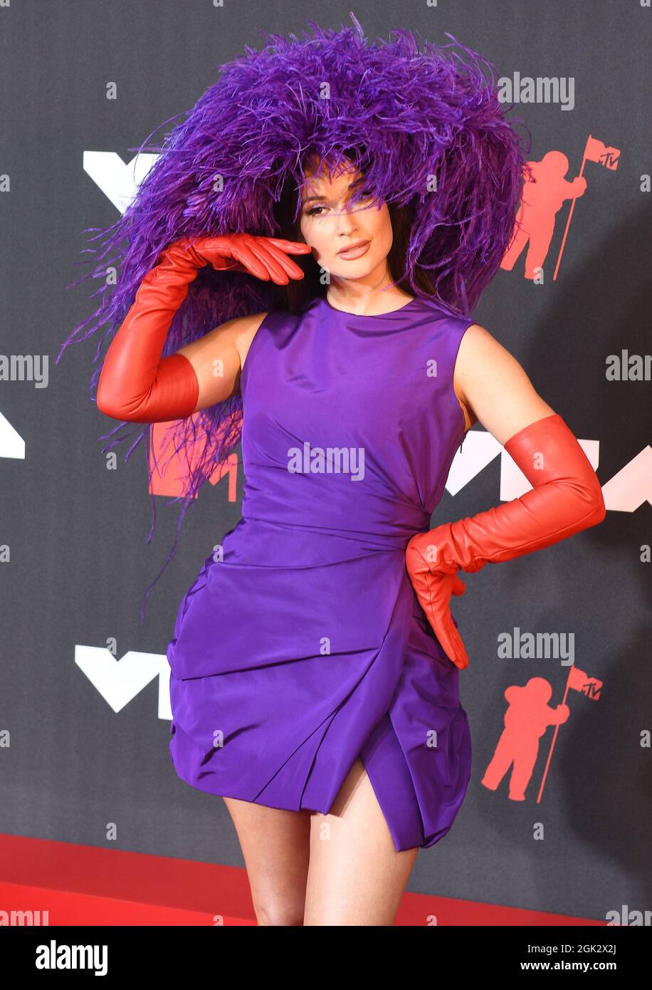 New York, USA. 12th Sep, 2021. Kacey Musgraves attends the 2021 MTV ...