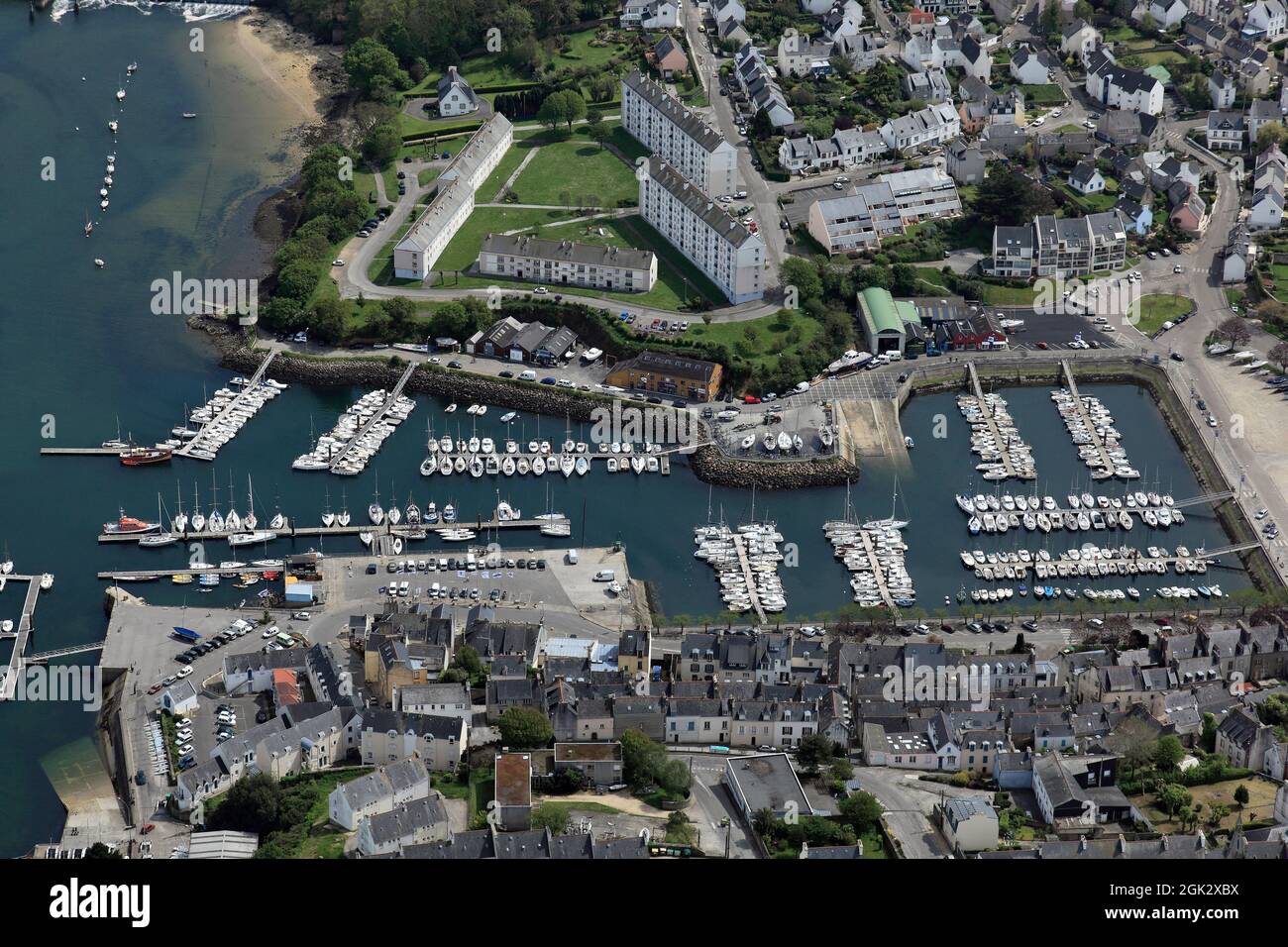 FRANCE FINISTERE (29) DOUARNENEZ, THE HARBOUR Stock Photo - Alamy