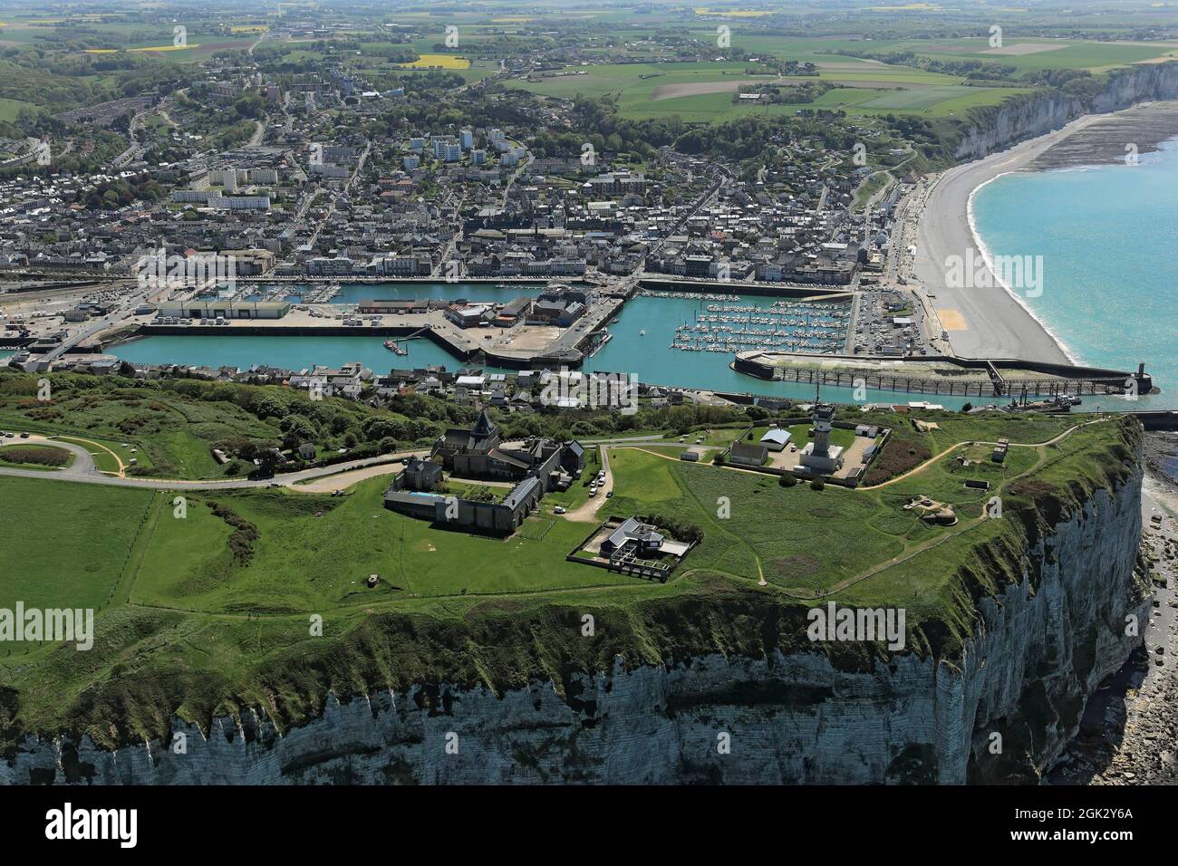 FRANCE SEINE-MARITIME (76) HARBOUR OF FECAMP Stock Photo - Alamy
