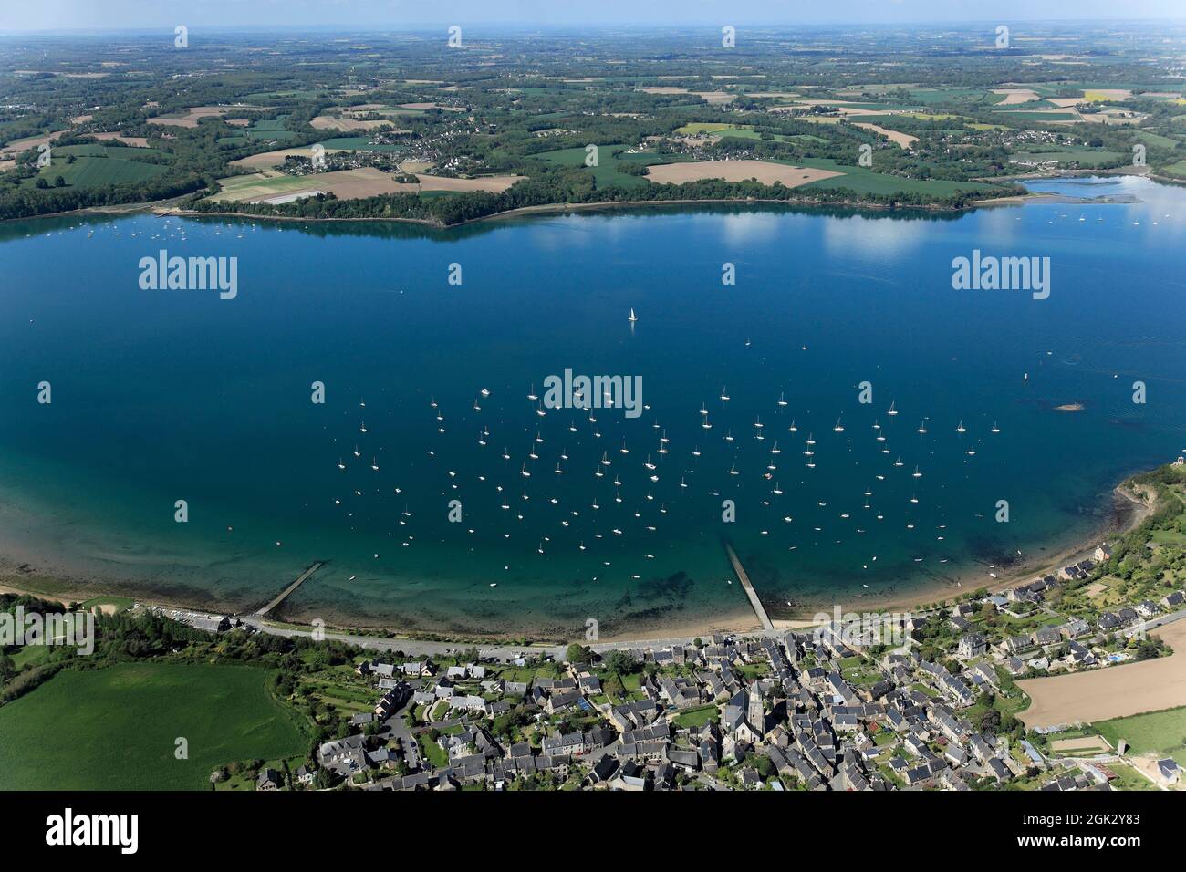Rance estuary saint suliac brittany hi-res stock photography and images ...