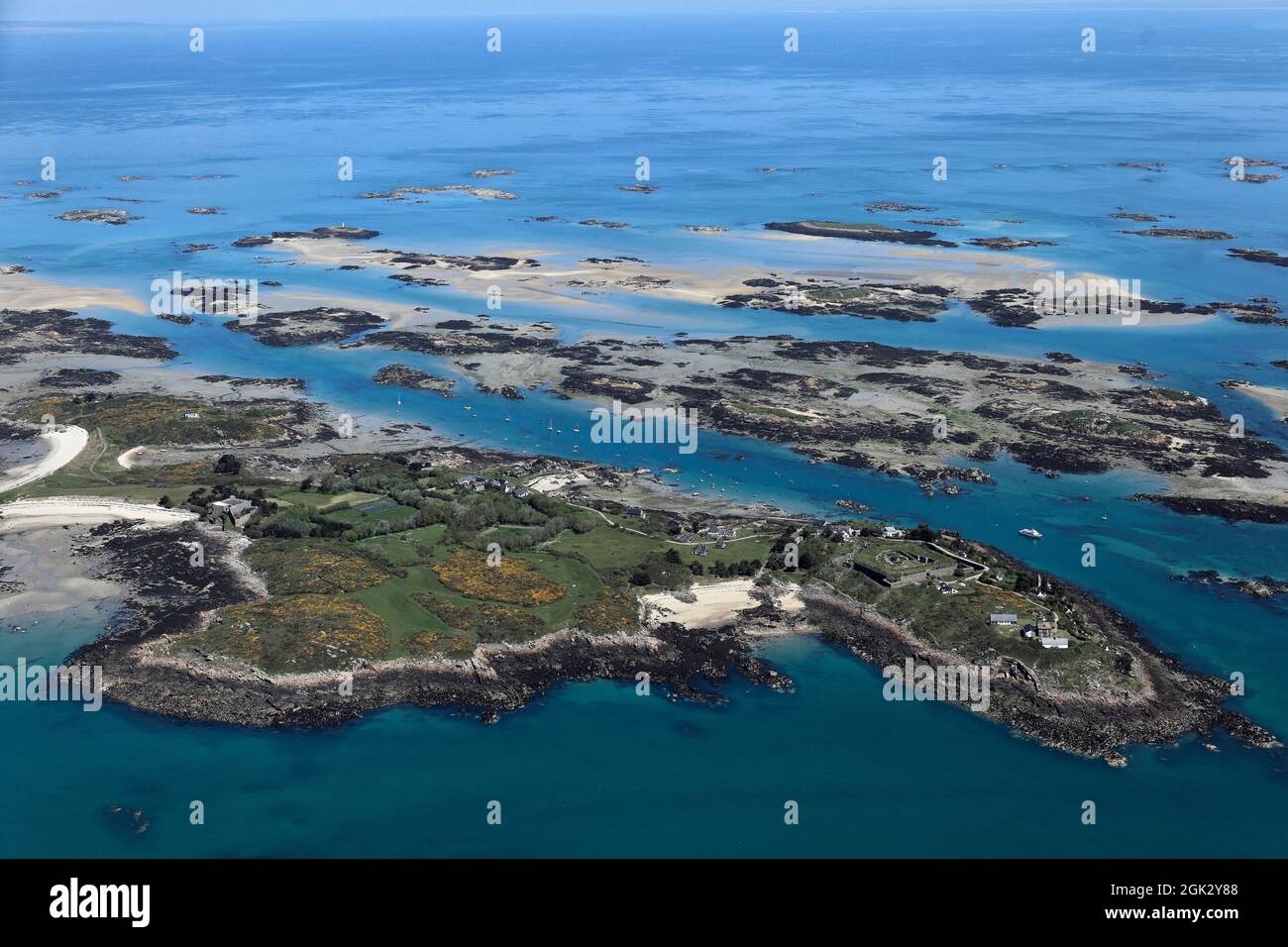 FRANCE MANCHE (50) CHAUSEY ISLANDS Stock Photo - Alamy