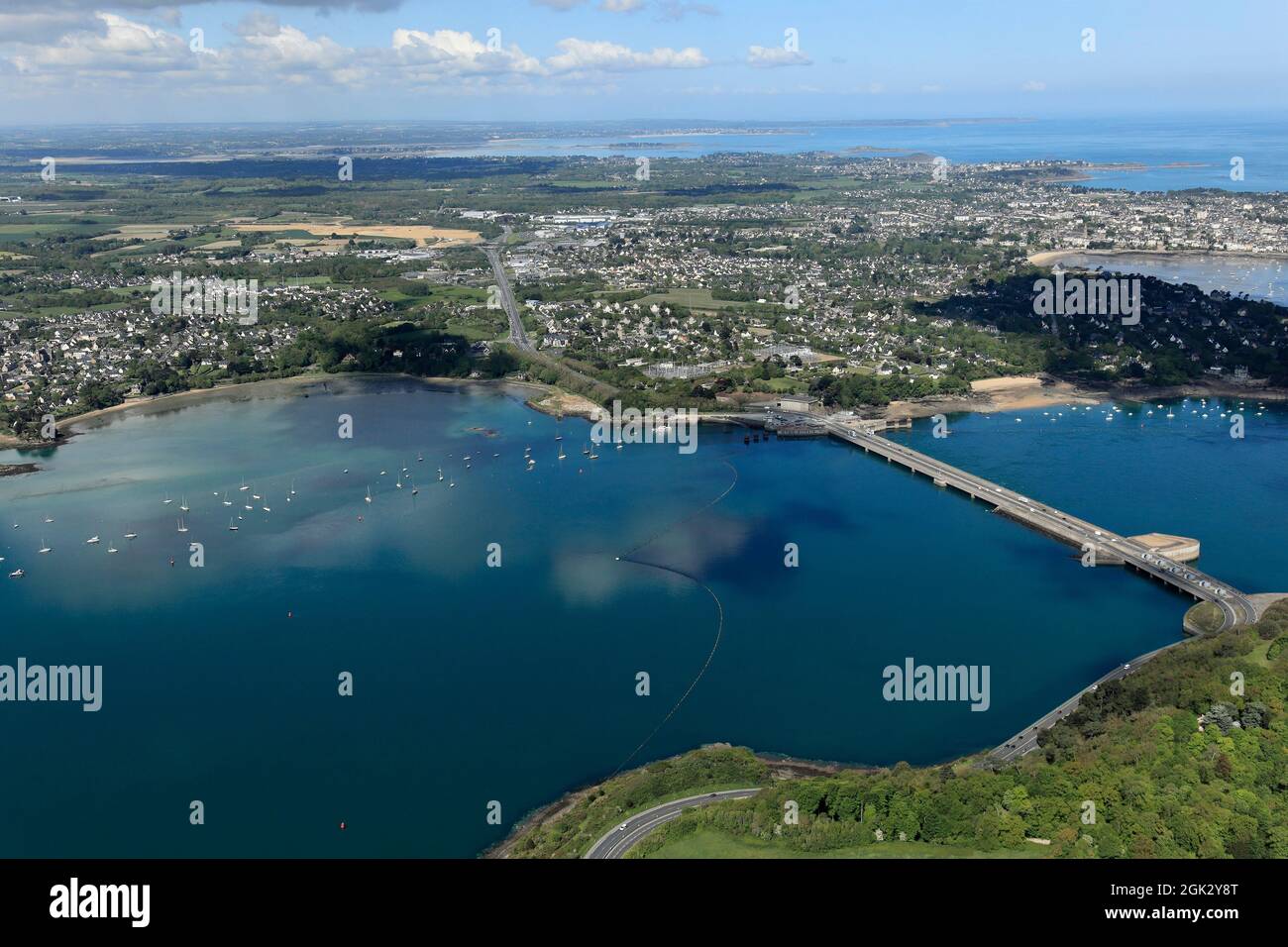 Rance Tidal Power Station Diagram