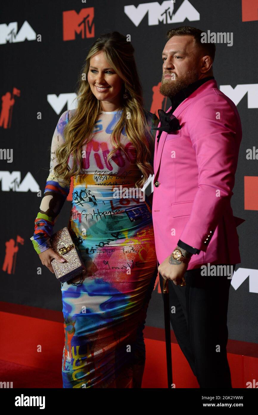 Brooklyn, NY, USA. 12th Sep, 2021. Dee Devlin, Conor McGregor at ...