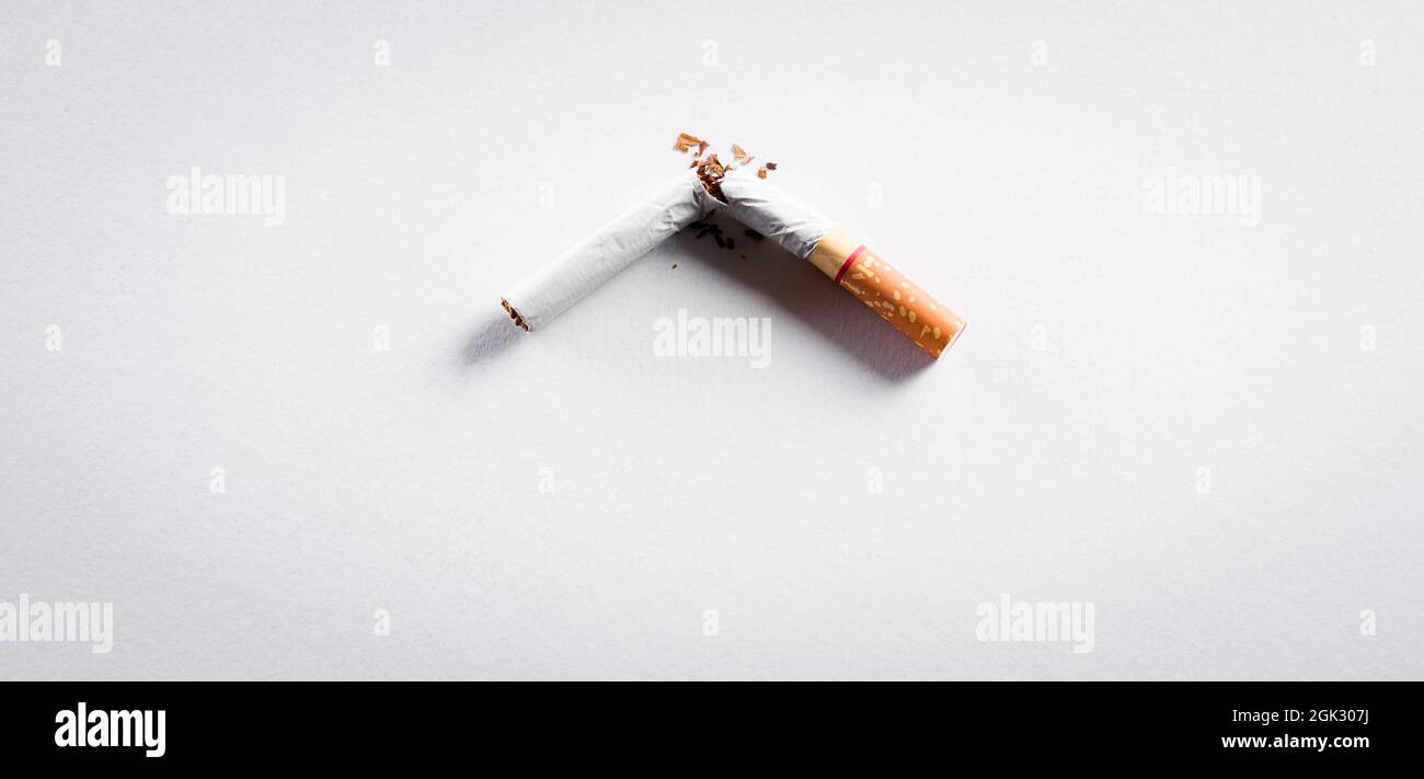 World No Tobacco Day concept, May 31. Quitting smoking or No smoking ...