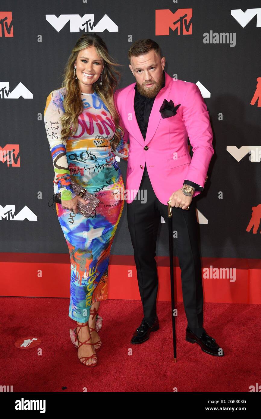 Brooklyn, NY, USA. 12th Sep, 2021. Dee Devlin, Conor McGregor at ...