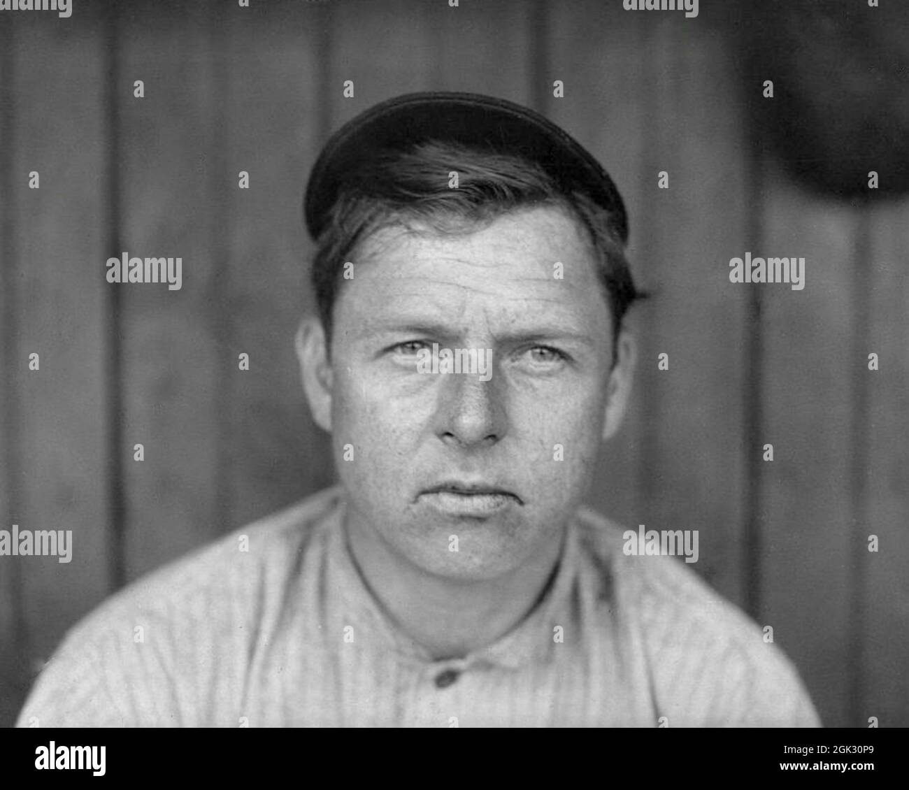 Mordecai Three Finger Brown, pitcher for the Chicago Cubs, 1910 Stock ...