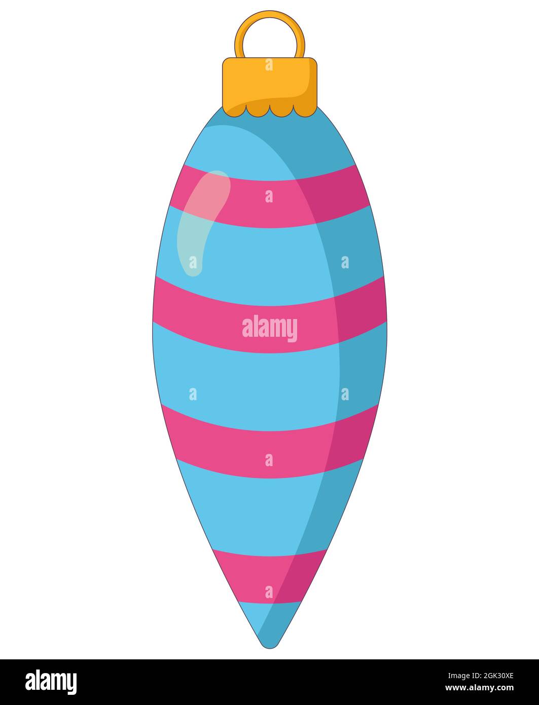 Shiny tree toys festive Stock Vector Images - Alamy