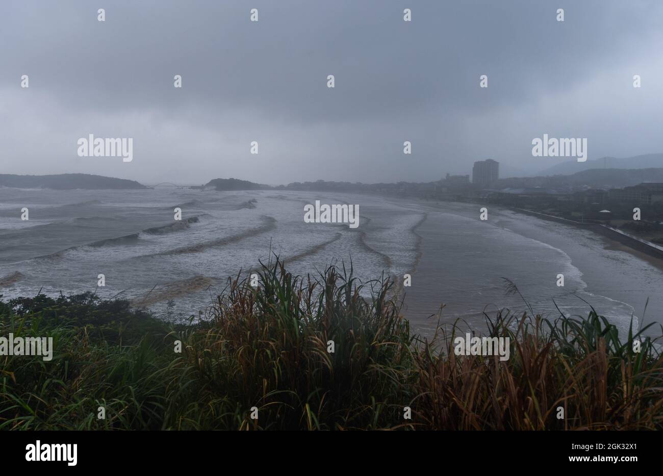 Hangzhou. 13th Sep, 2021. Photo taken on Sept. 13, 2021 shows high ...