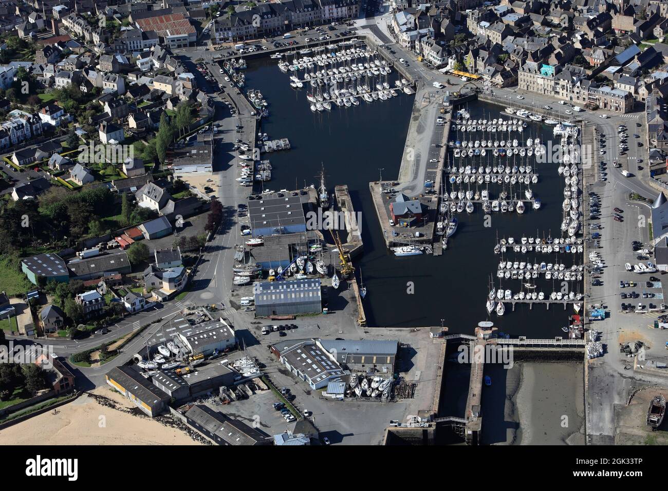 Paimpol harbour france hi-res stock photography and images - Alamy