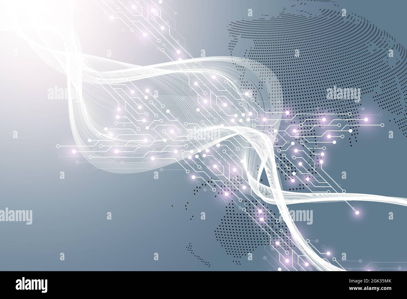 Computer motherboard background with circuit board electronic elements ...