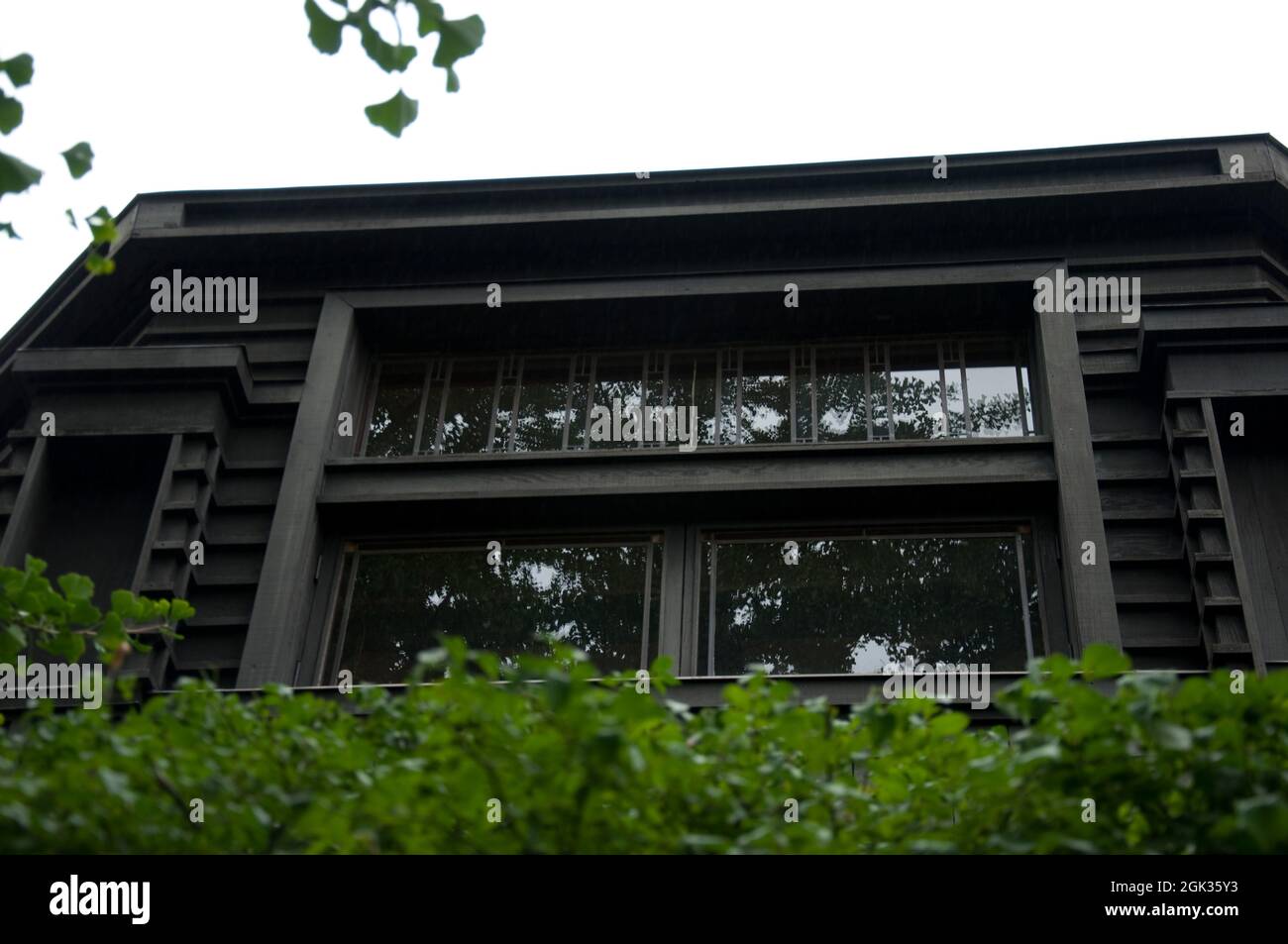 Windows, Frank Lloyd Wright Museum, Chicago, Illinois, USA. Frank Lloyd ...