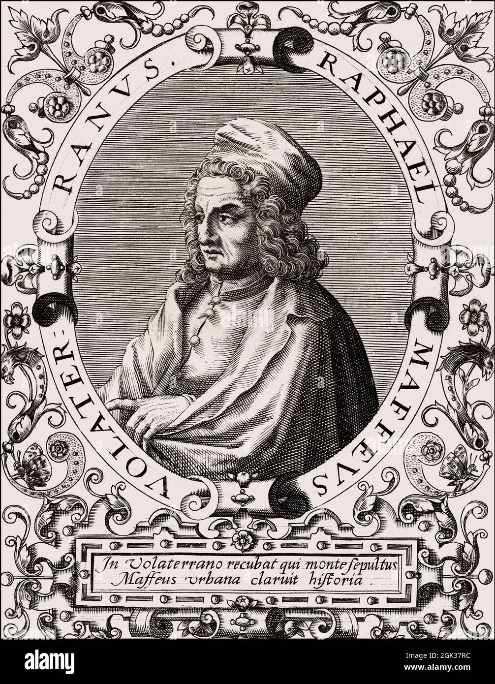 Raffaello Maffei, 1451 – 1522, an Italian humanist, historian and ...
