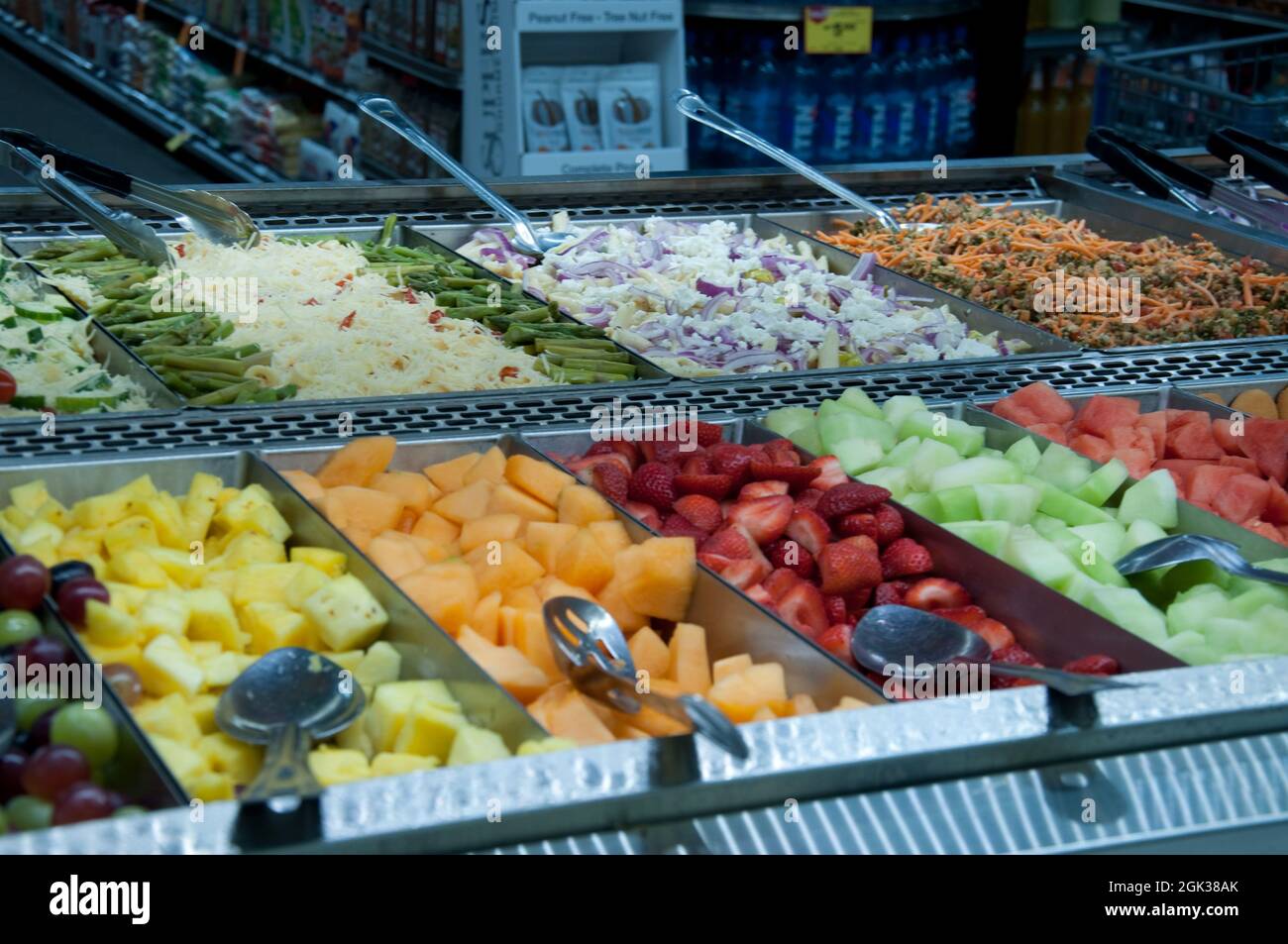 Fruit salad supermarket hi-res stock photography and images - Alamy