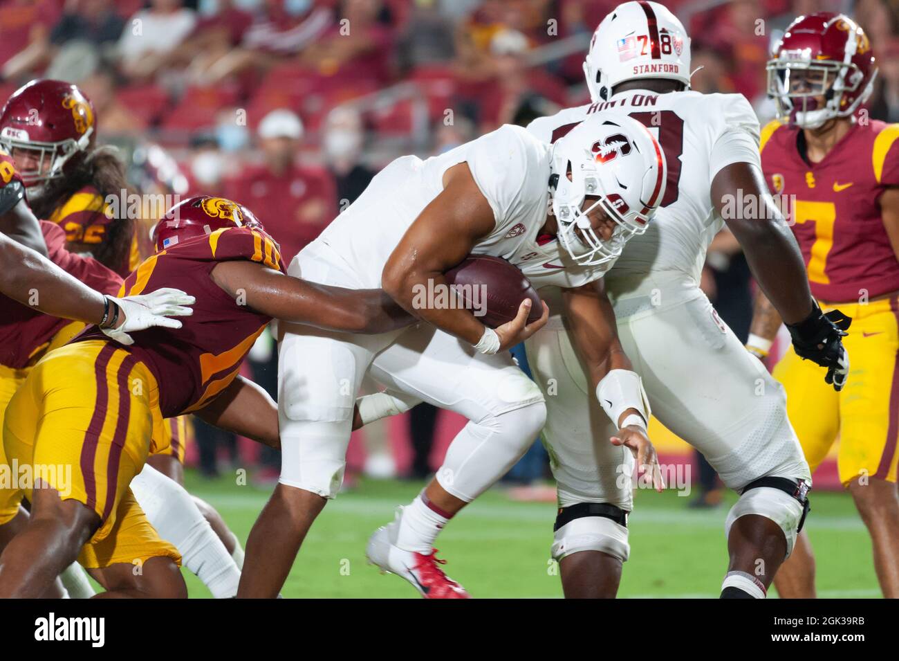 Los Angeles, United States. 11th Sep, 2021. Stanford Cardinal ...