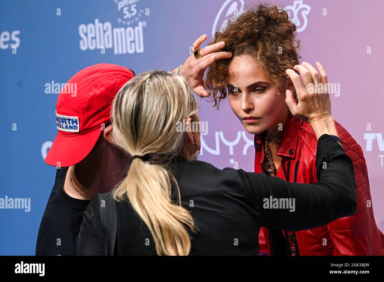 Berlin, Germany. 12th Sep, 2021. Bjarki Runar Sigurdarson and ...