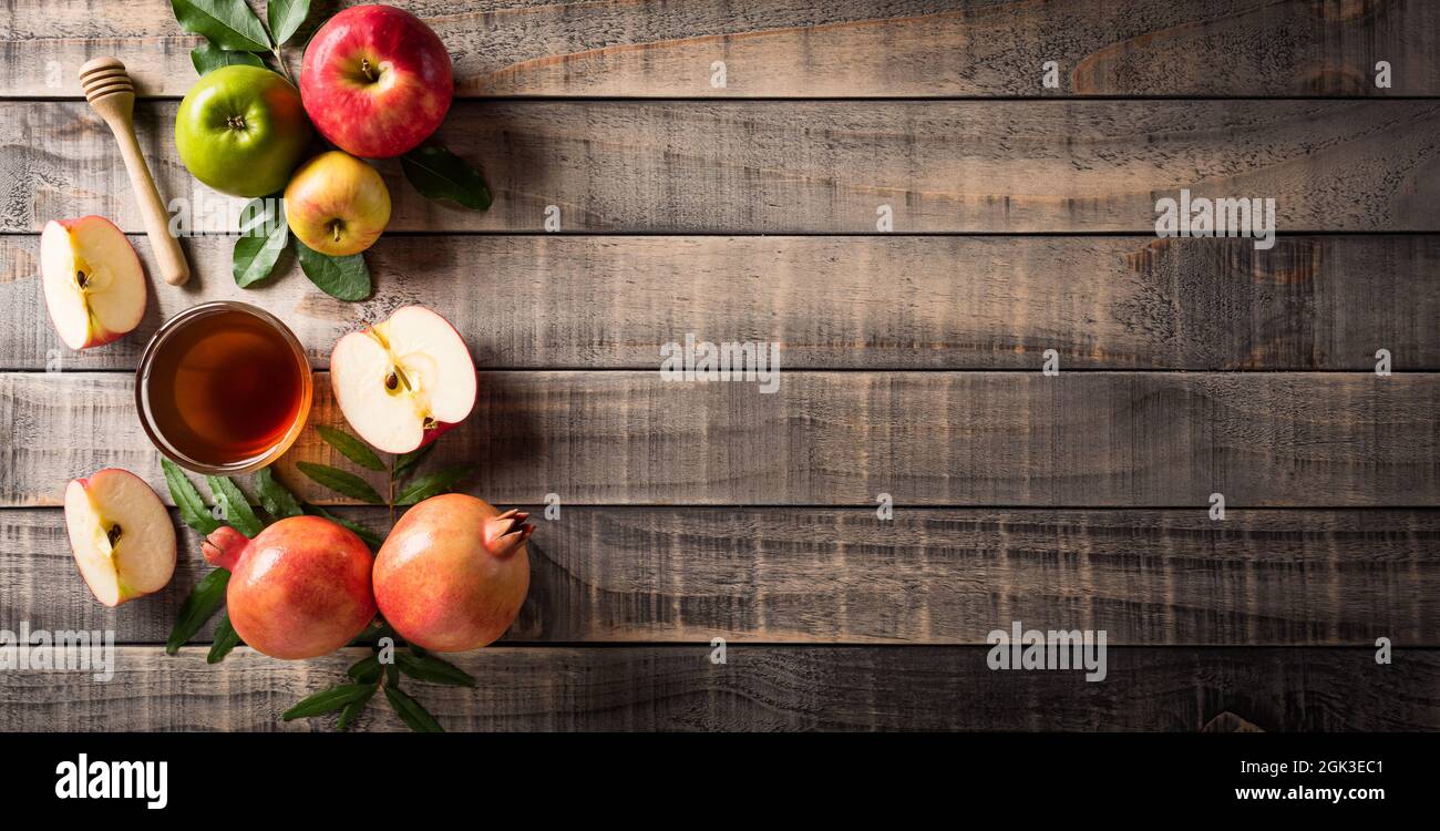Rosh hashanah (jewish New Year holiday), Concept of traditional or ...