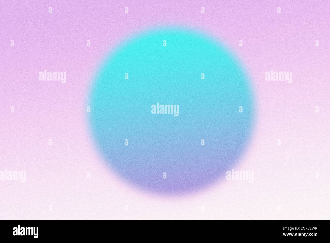 Abstract pastel holographic blurred circle grainy gradient background ...