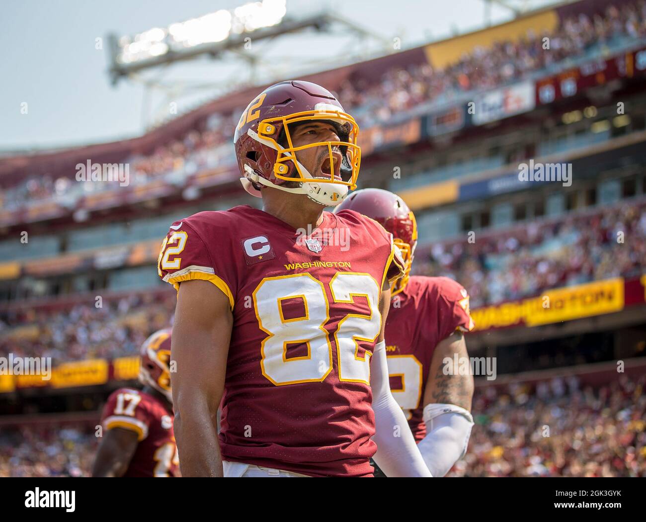 September 12, 2021: Washington Football Team tight end Logan Thomas (82 ...