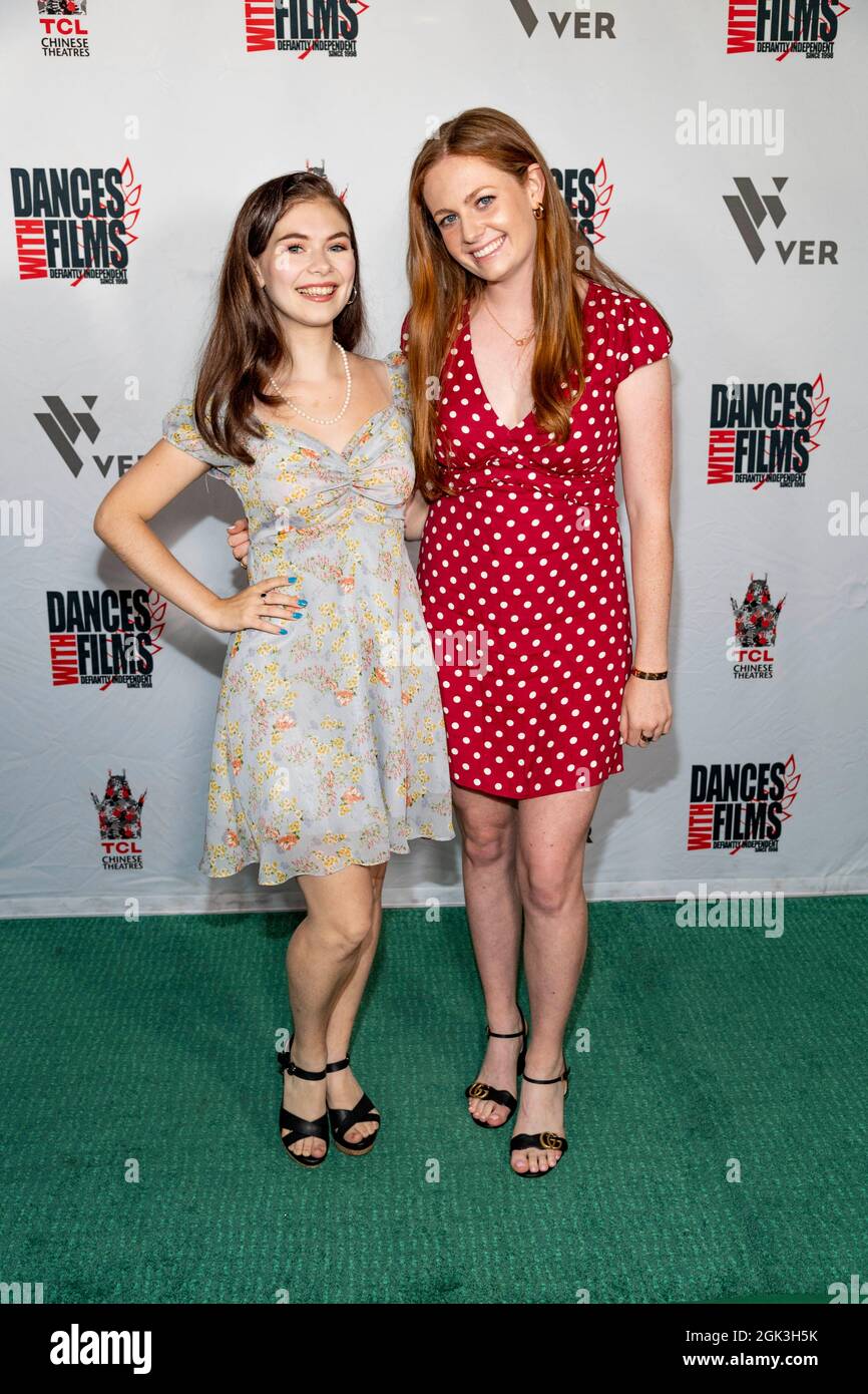 Los Angeles, USA. 12th Sep 2021. Victoria Leigh, Clare Foley attend ...