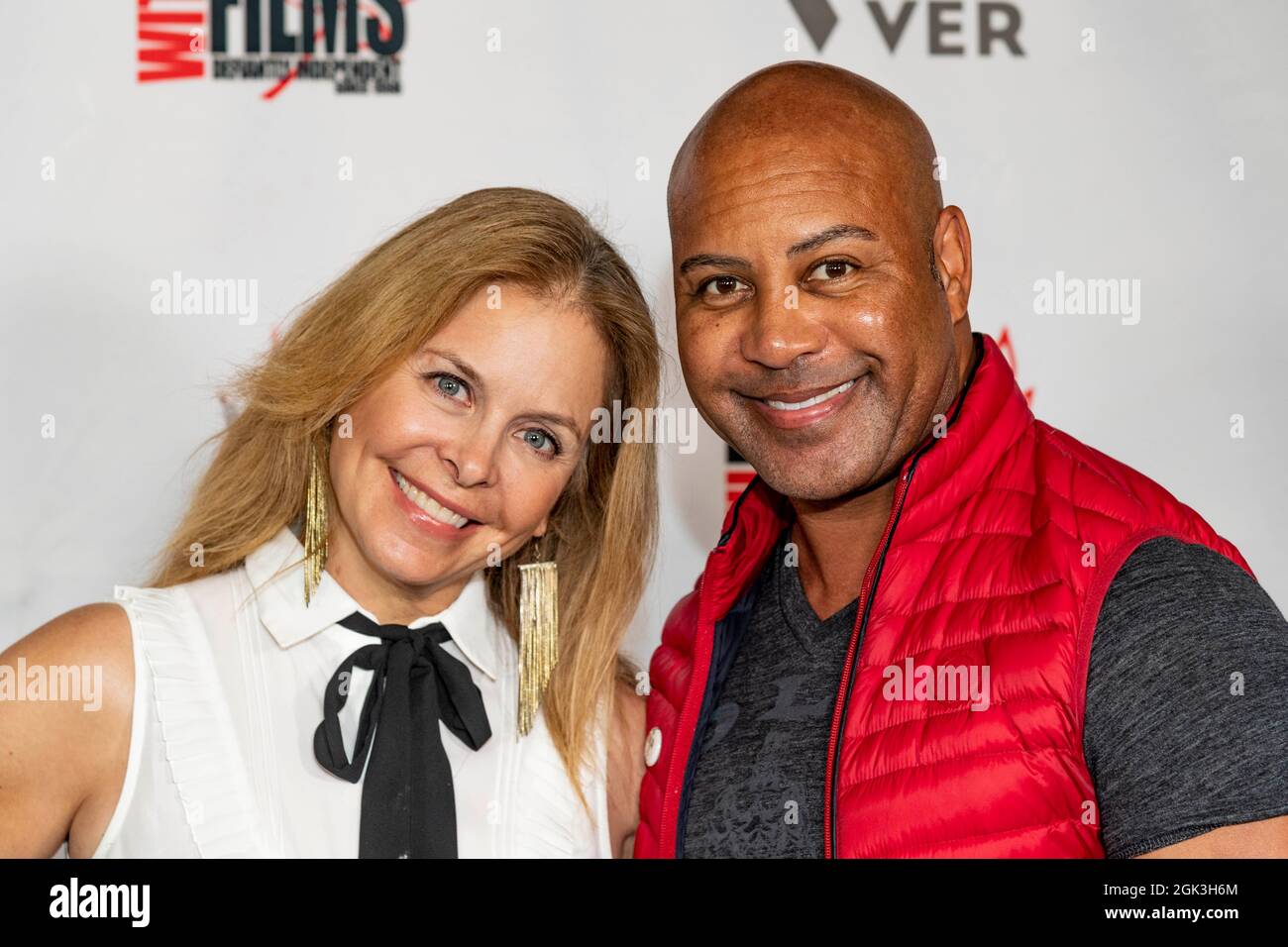 Los Angeles, USA. 12th Sep 2021. Fia Perera, Hilliard Guess attend 24th ...