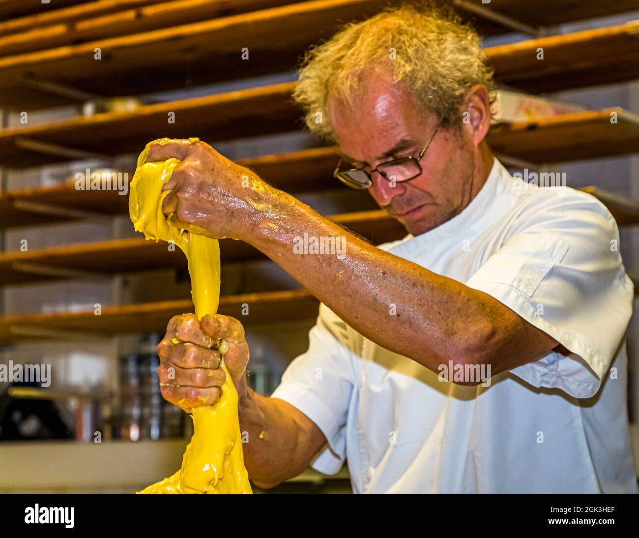 Panettone Production in the Pasticceria Marnin in Locarno, Switzerland ...