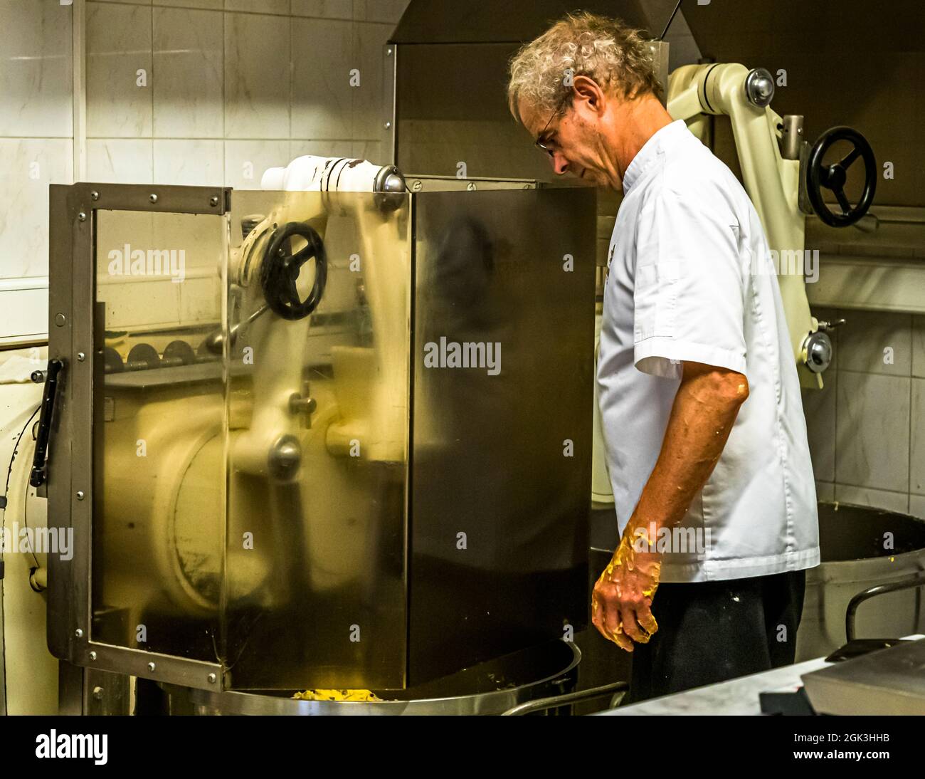 Panettone Production in the Pasticceria Marnin in Locarno, Switzerland ...
