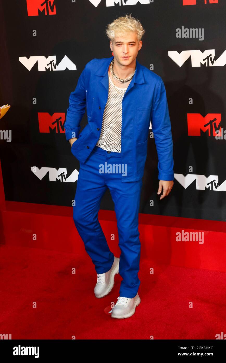 New York, USA. 12th Sep, 2021. Eben attends the 2021 MTV Video Music ...