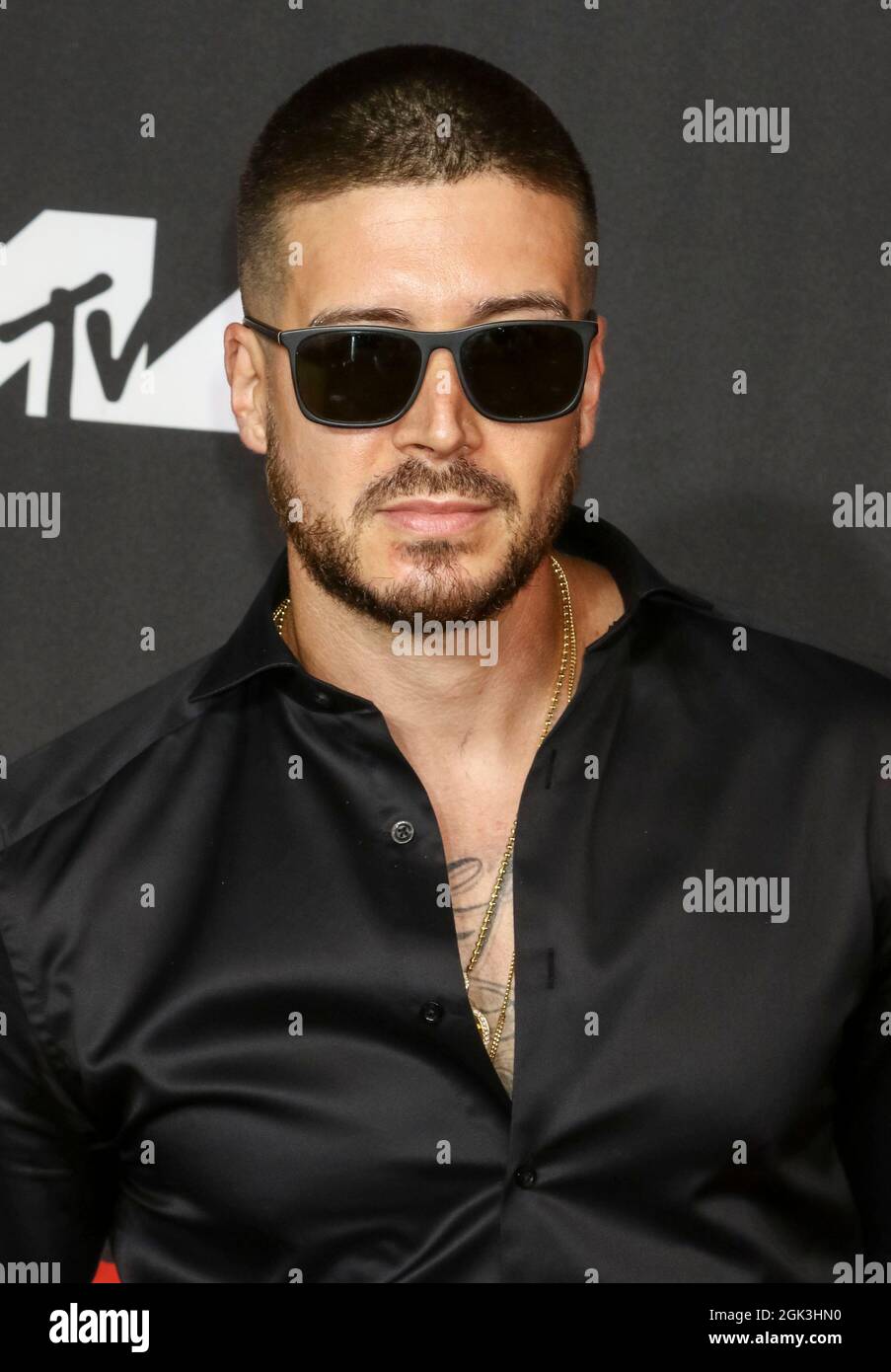 New York, USA. 12th Sep, 2021. Vinny Guadagnino attends the 2021 MTV ...