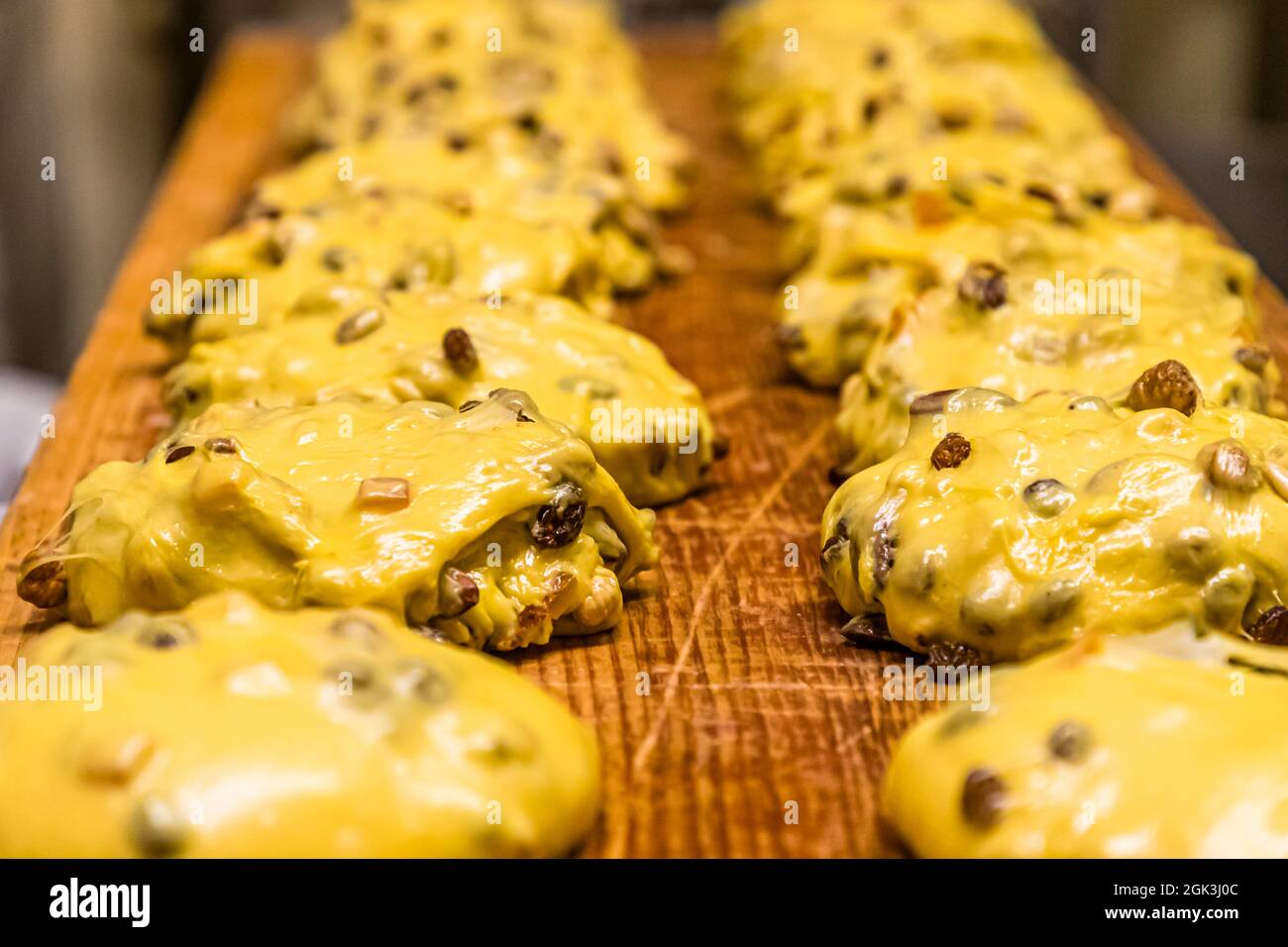 Panettone Production in the Pasticceria Marnin in Locarno, Switzerland ...