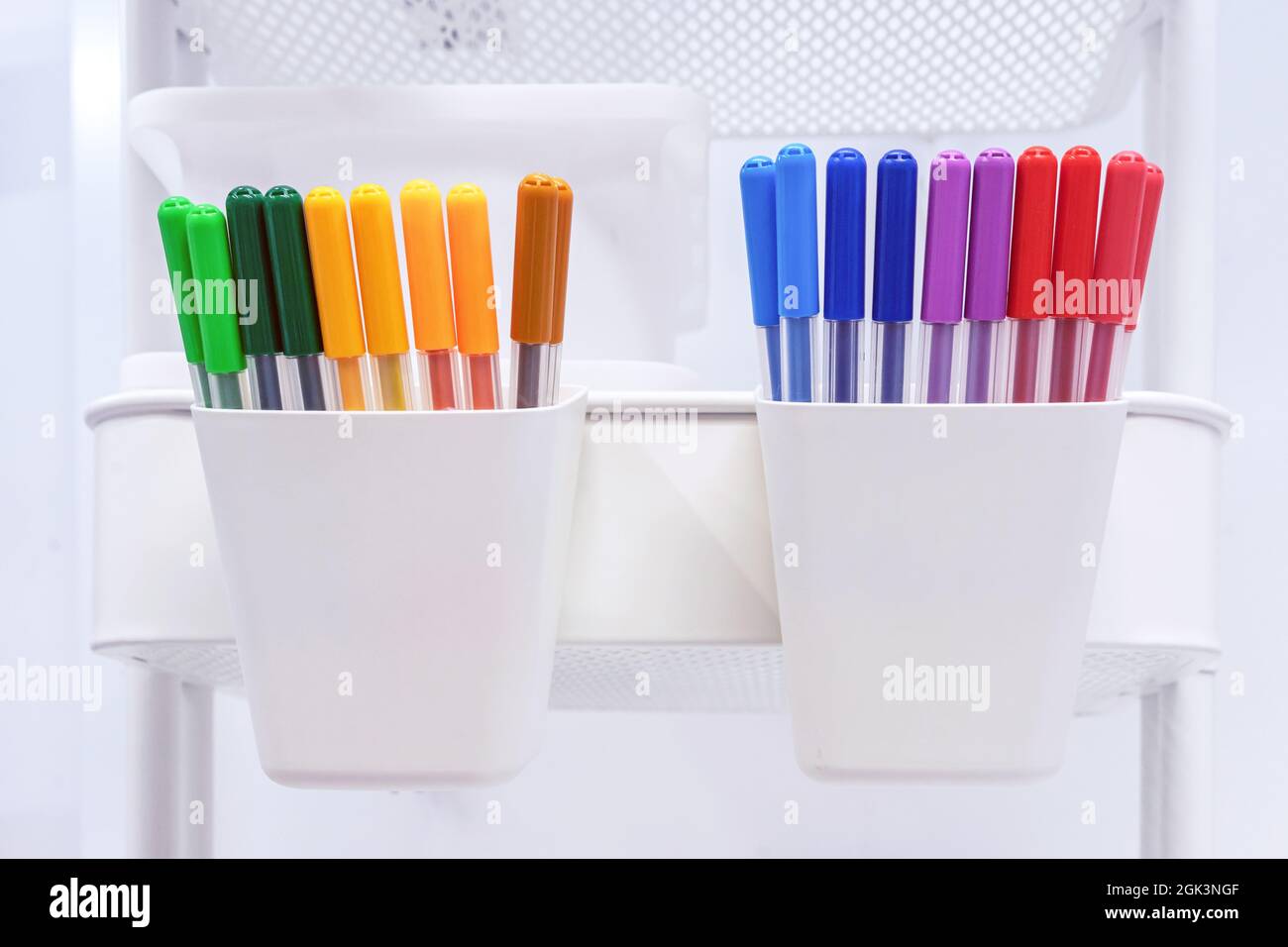 Multicolored containers hi-res stock photography and images - Alamy
