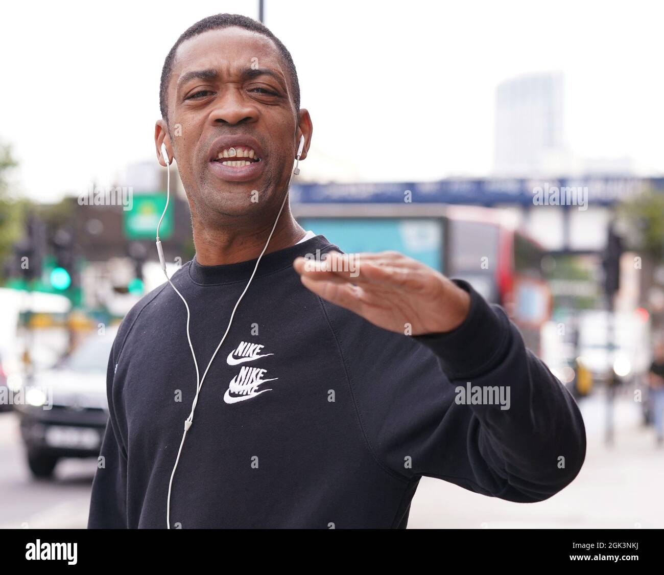 Rapper Wiley, real name Richard Kylea Cowie, arrives at Thames ...