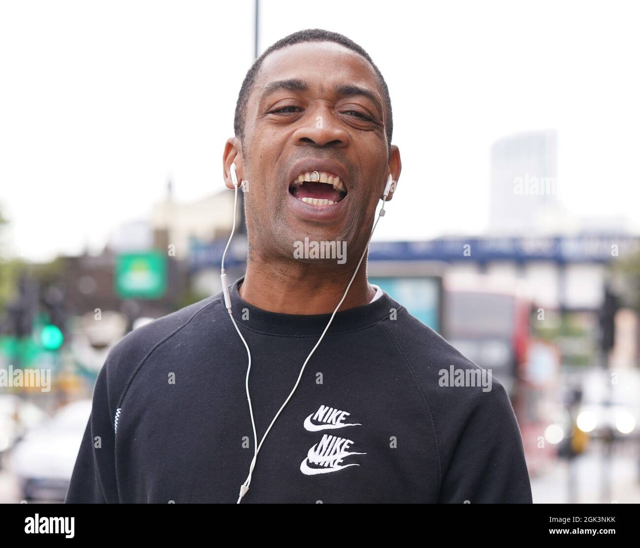 Rapper Wiley, real name Richard Kylea Cowie, arrives at Thames ...