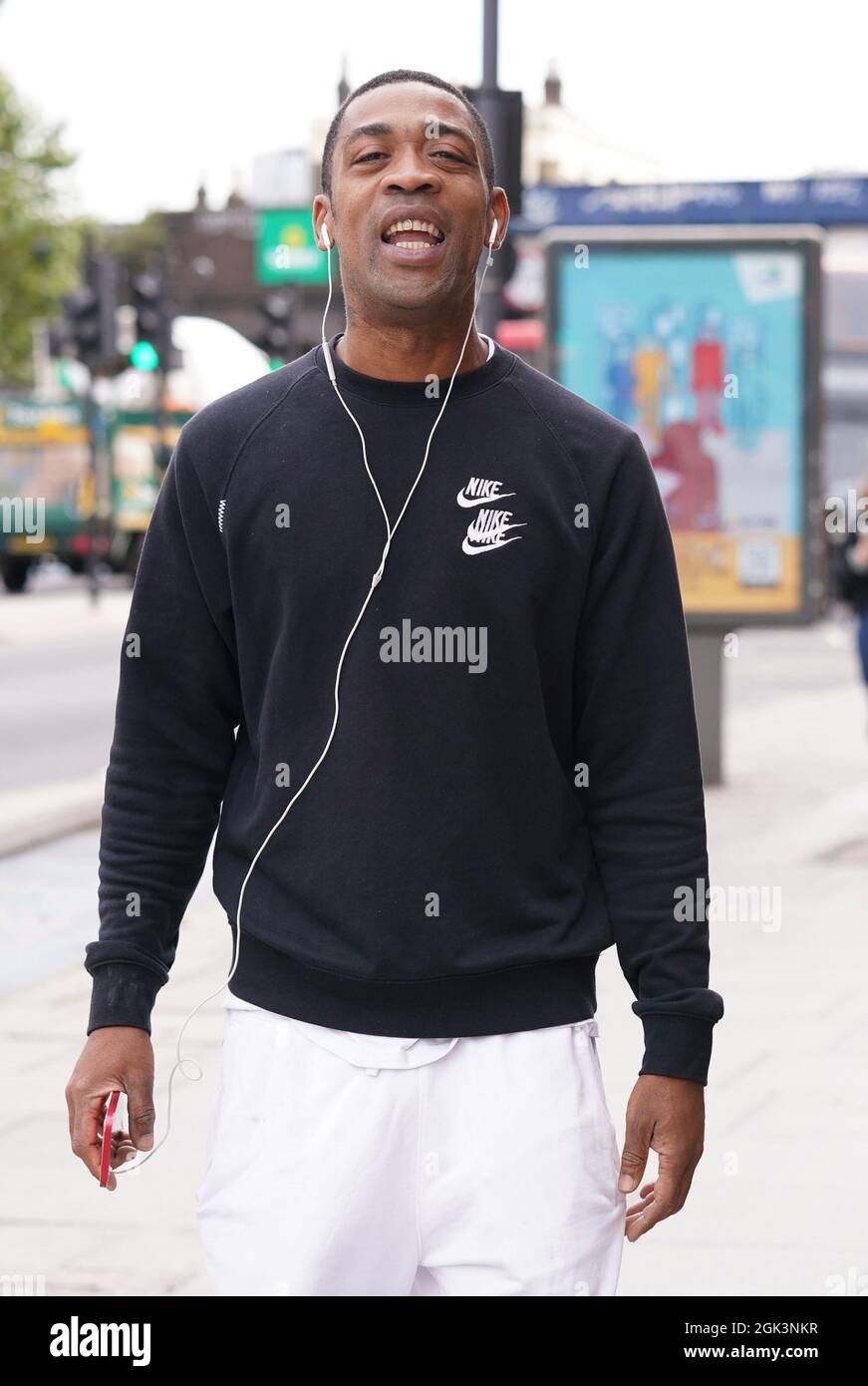 Rapper Wiley, real name Richard Kylea Cowie, arrives at Thames ...