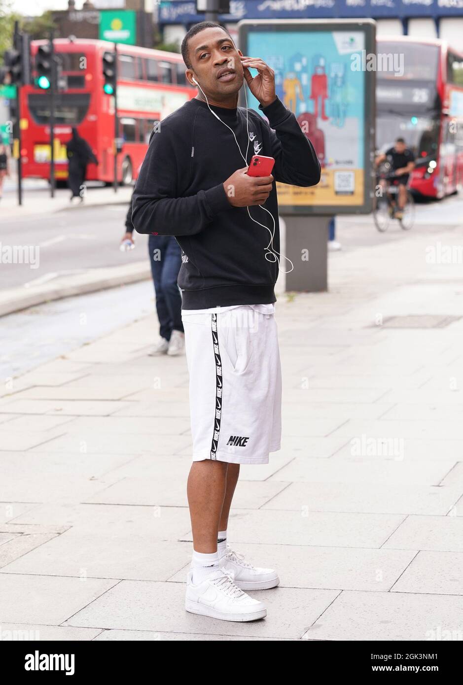 Rapper Wiley, real name Richard Kylea Cowie, arrives at Thames ...
