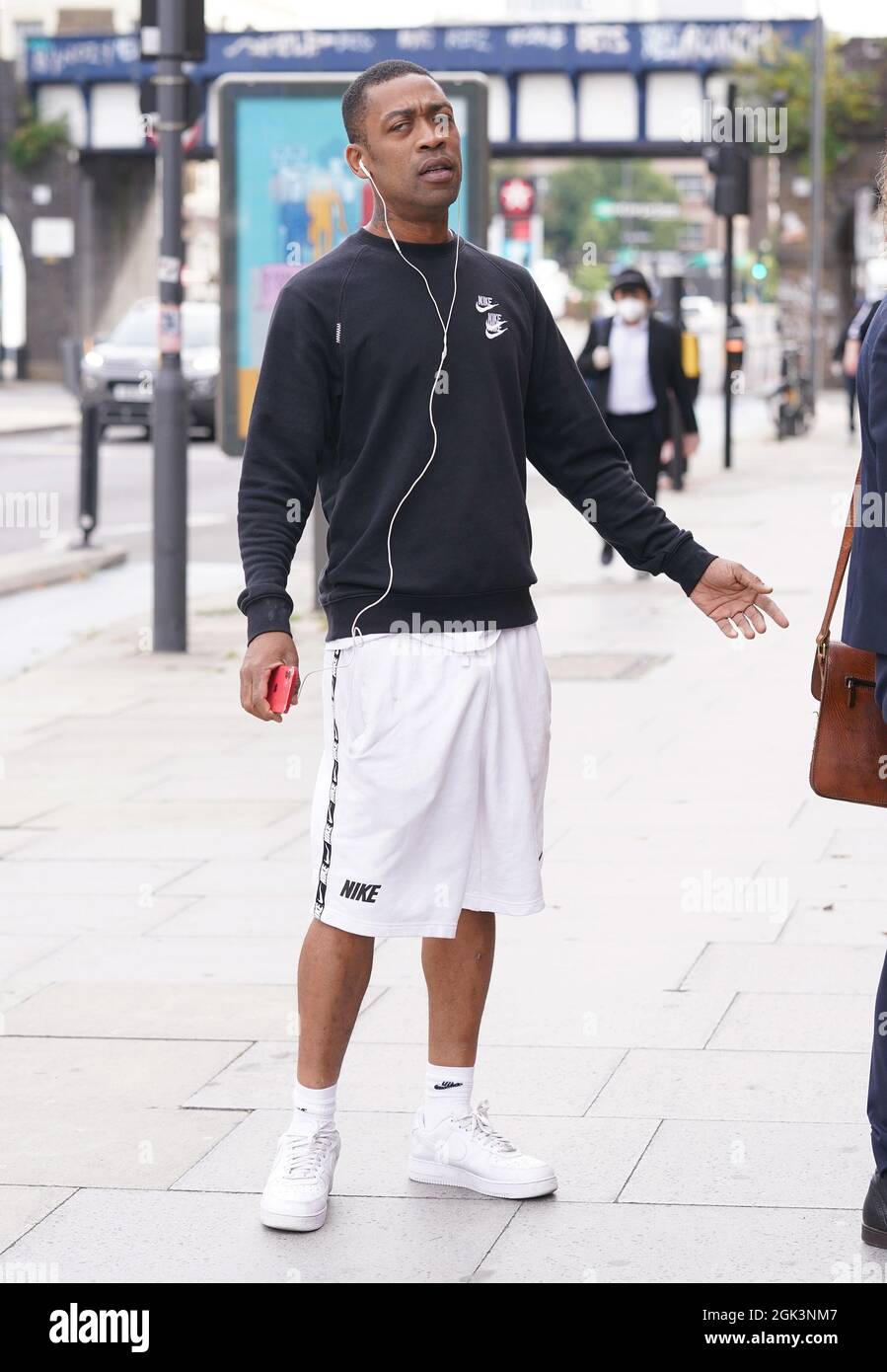 Rapper Wiley, real name Richard Kylea Cowie, arrives at Thames ...