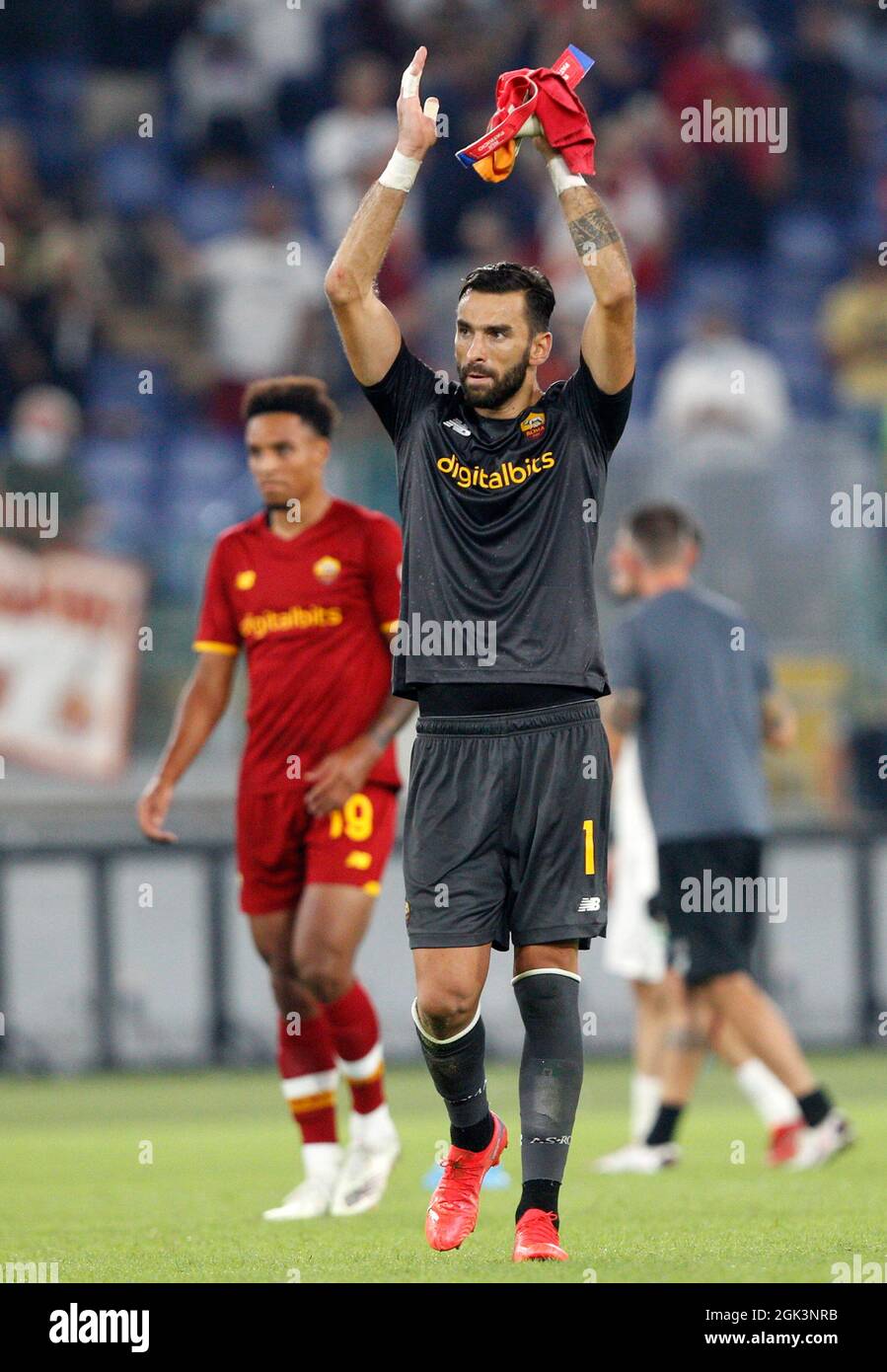 Olympic stadium goalkeeper hi-res stock photography and images - Alamy