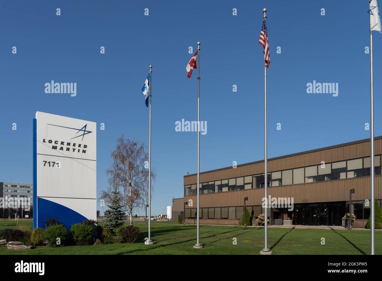 Montreal, QC, Canada - September 4, 2021: Lockheed Martin Commercial ...