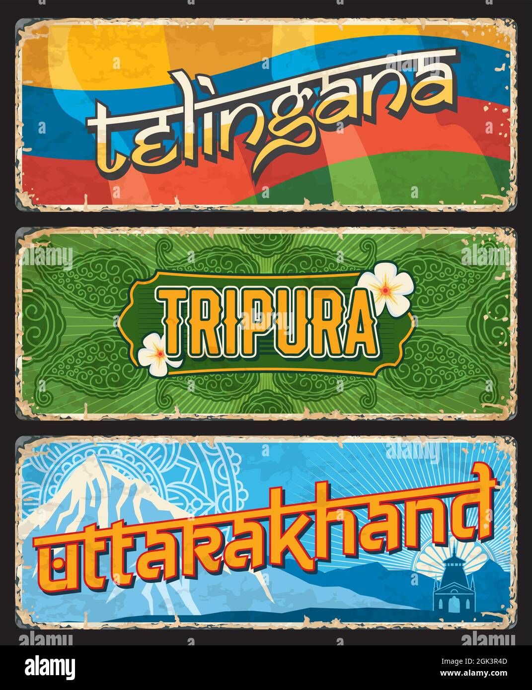 Visit uttarakhand Stock Vector Images - Alamy