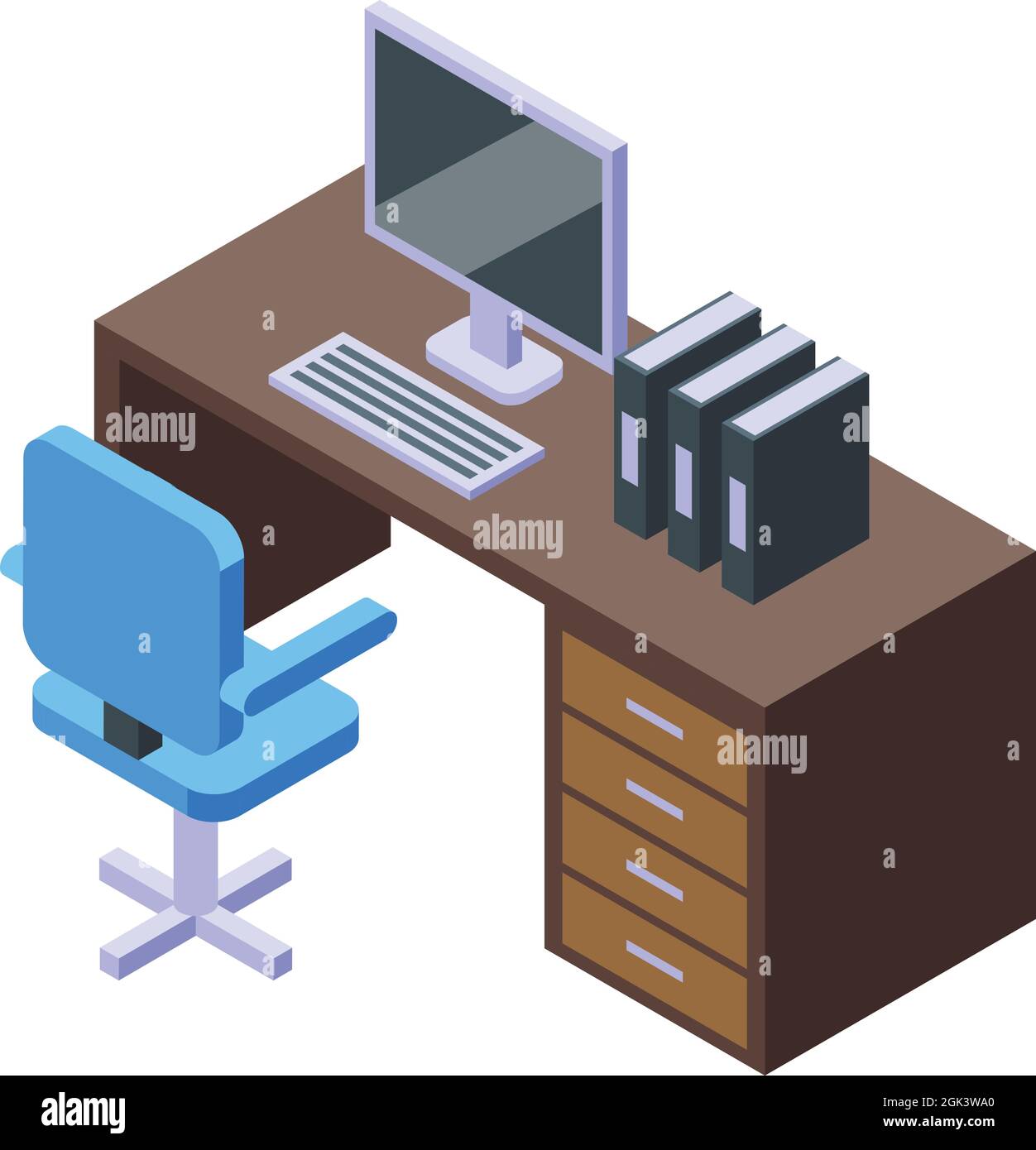 Ceo office interior space Cut Out Stock Images & Pictures - Alamy