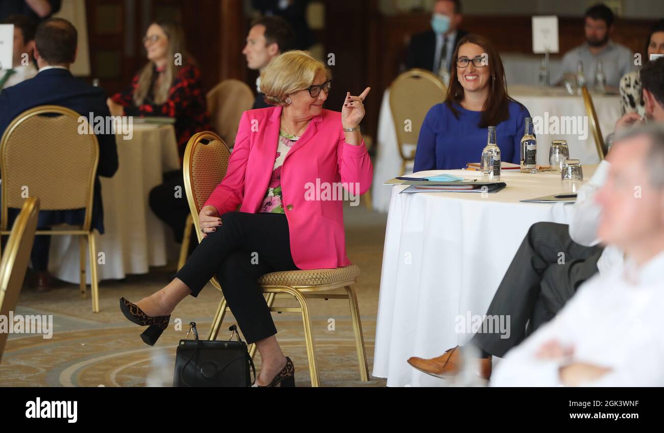 MEP Frances Fitzgerald (left) during the Fine Gael party 'Think in ...