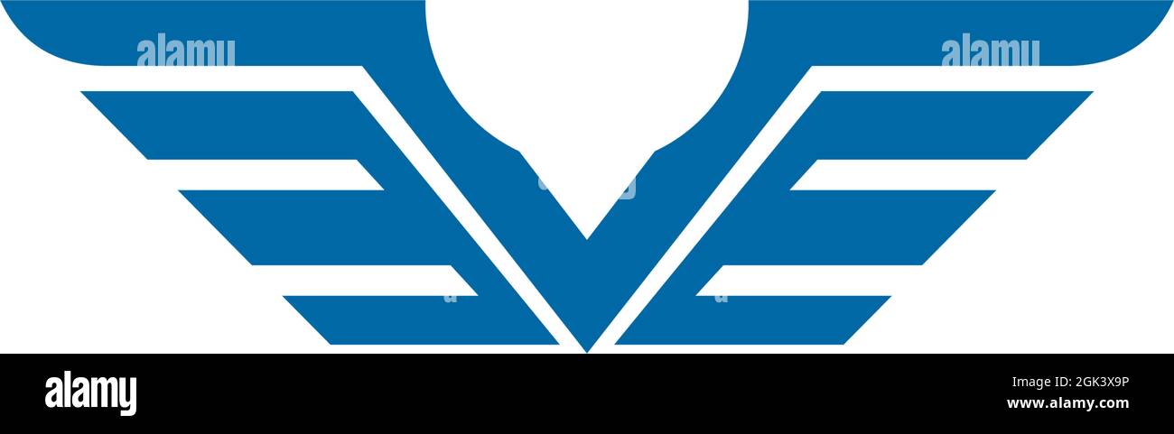 Wings logo design inspiration vector template with isolated background ...