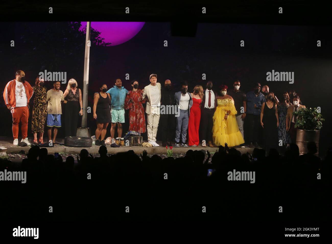 New York, NY, USA. 12th Sep, 2021. Jon Michael Hill, Namir Smallwood ...