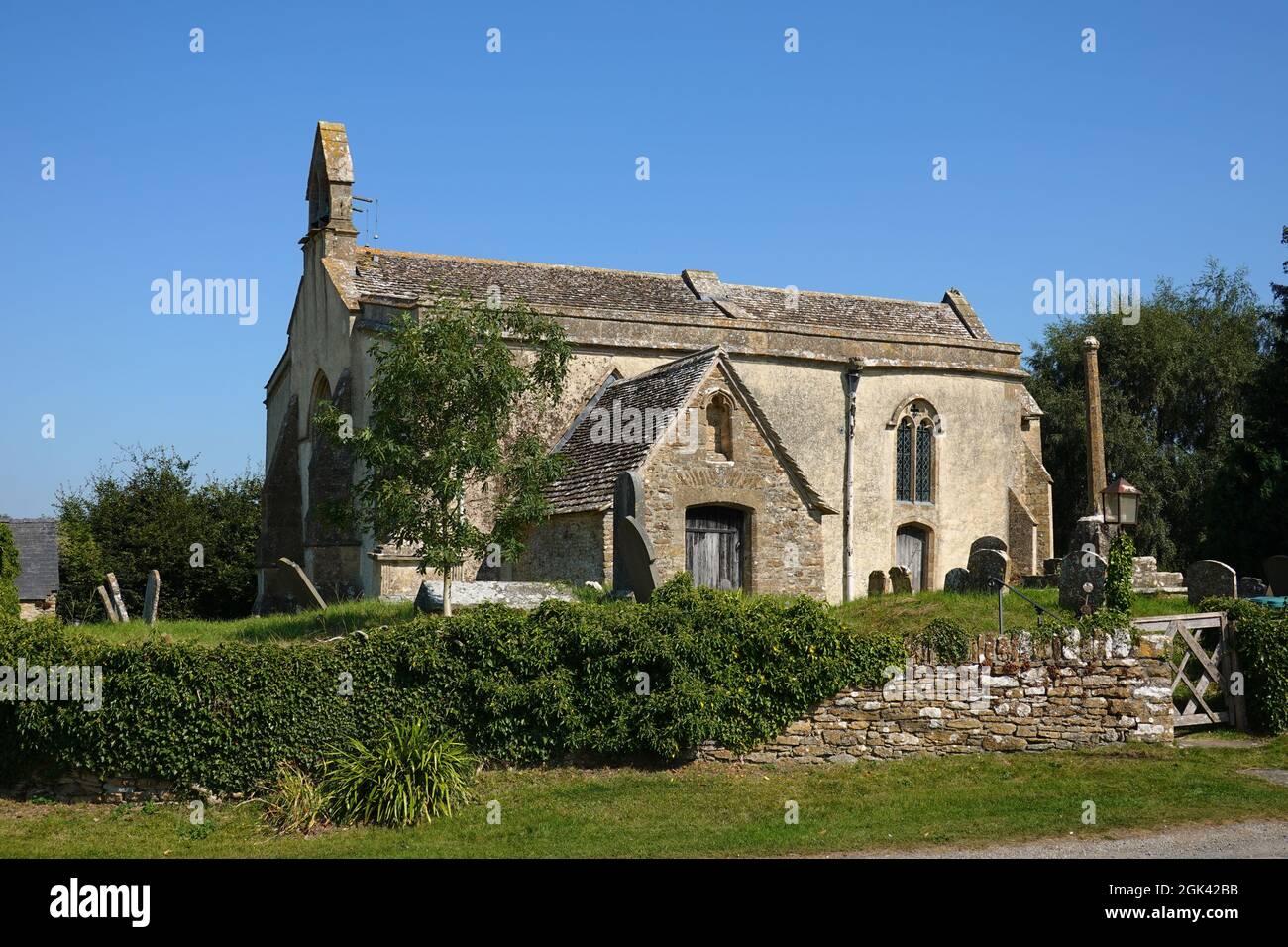 Saint John the Baptist Inglesham church, Lechlade-on-Thames, Cotswolds ...