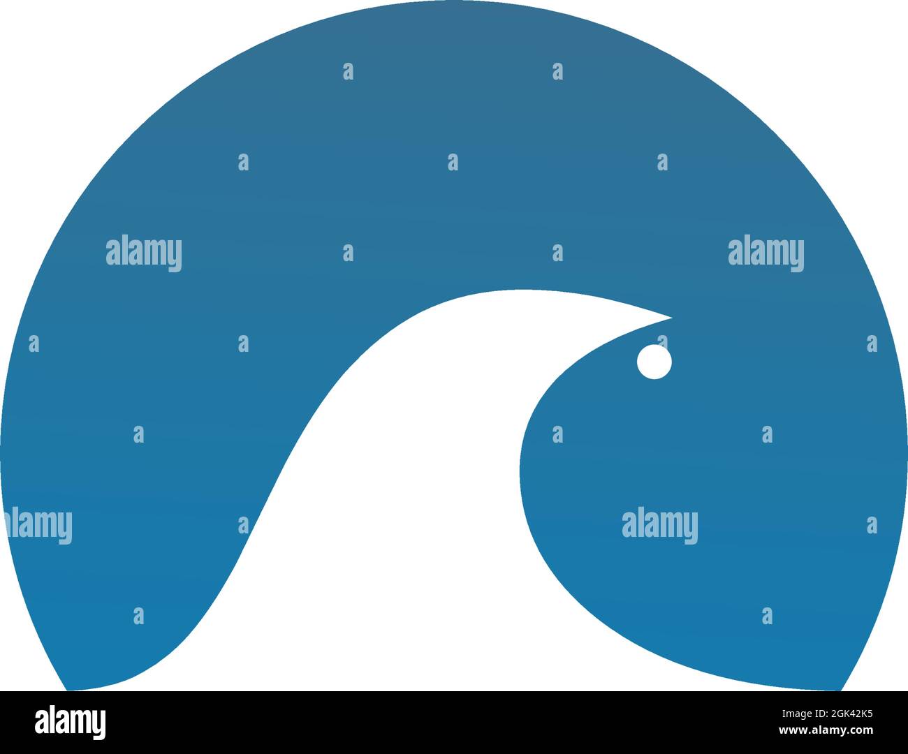 Wave icon logo design inspiration vector template Stock Vector Image ...