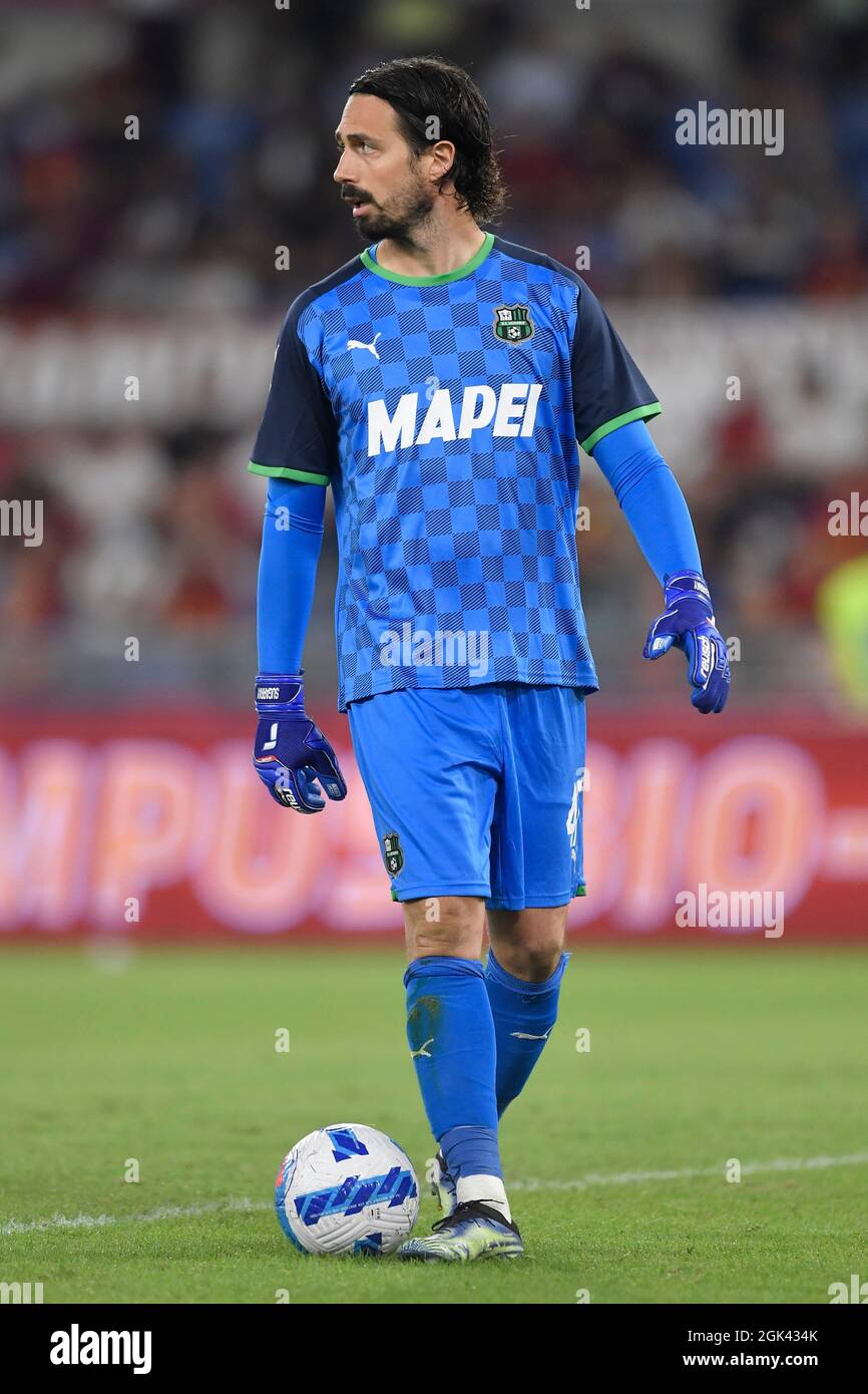 Roma, Italy. 12th Sep, 2021. Ryan Flamingo of US Sassuolo during the ...
