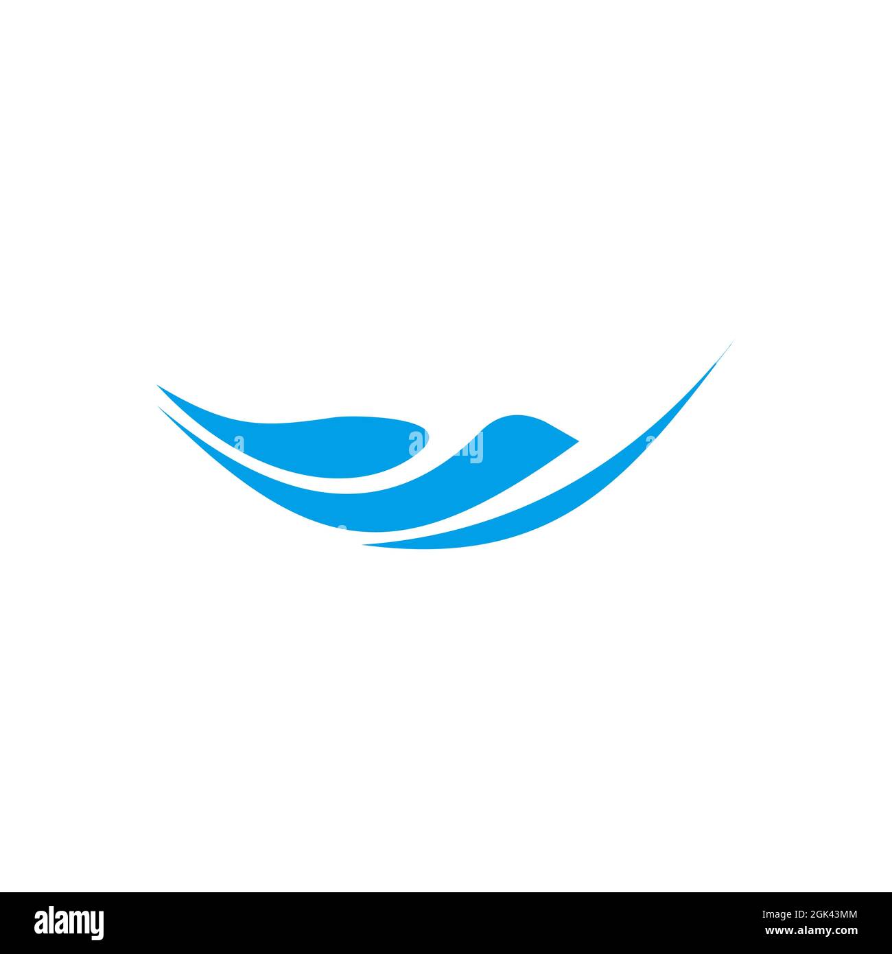 Wave icon logo design inspiration vector template Stock Vector Image ...