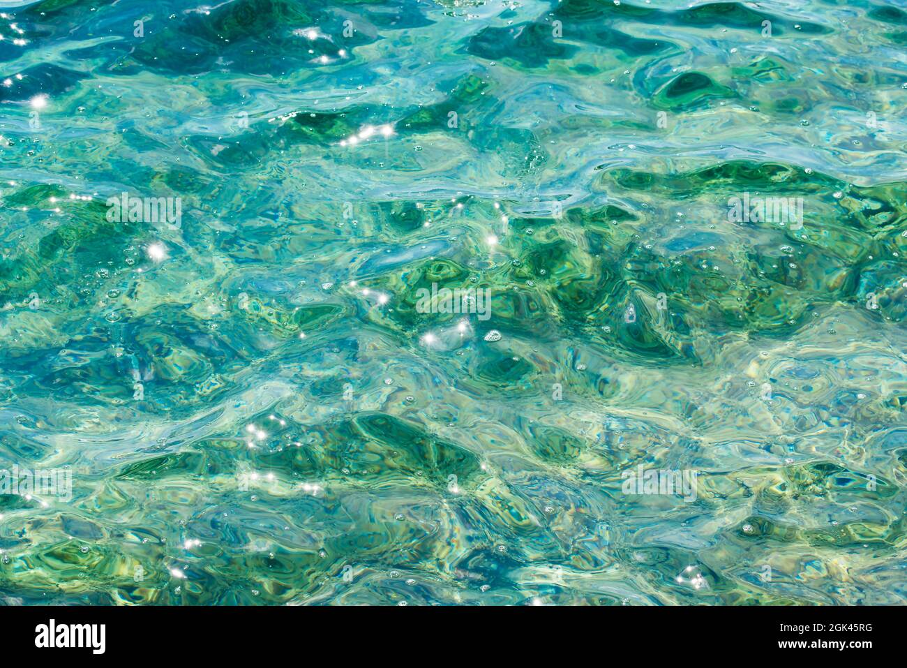 Beautiful turquoise beach water background Stock Photo - Alamy